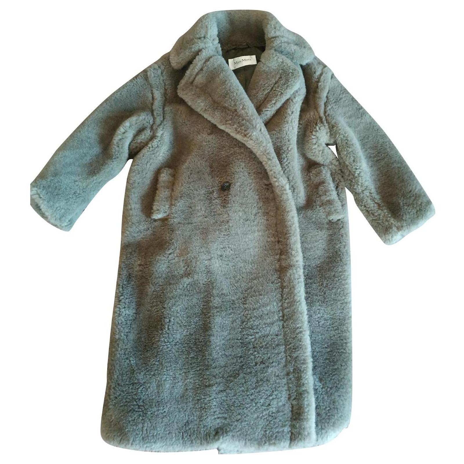 Max Mara Iconic Teddy Bear Khaki Wool ref.836353 - Joli Closet