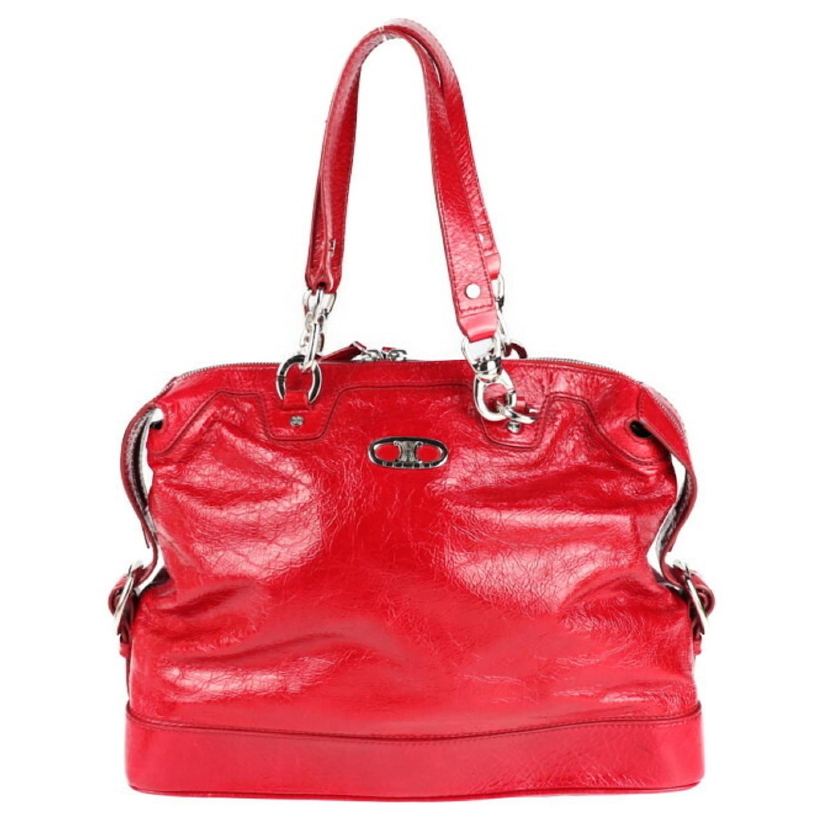 Céline Celine Red Patent leather ref.836687 - Joli Closet
