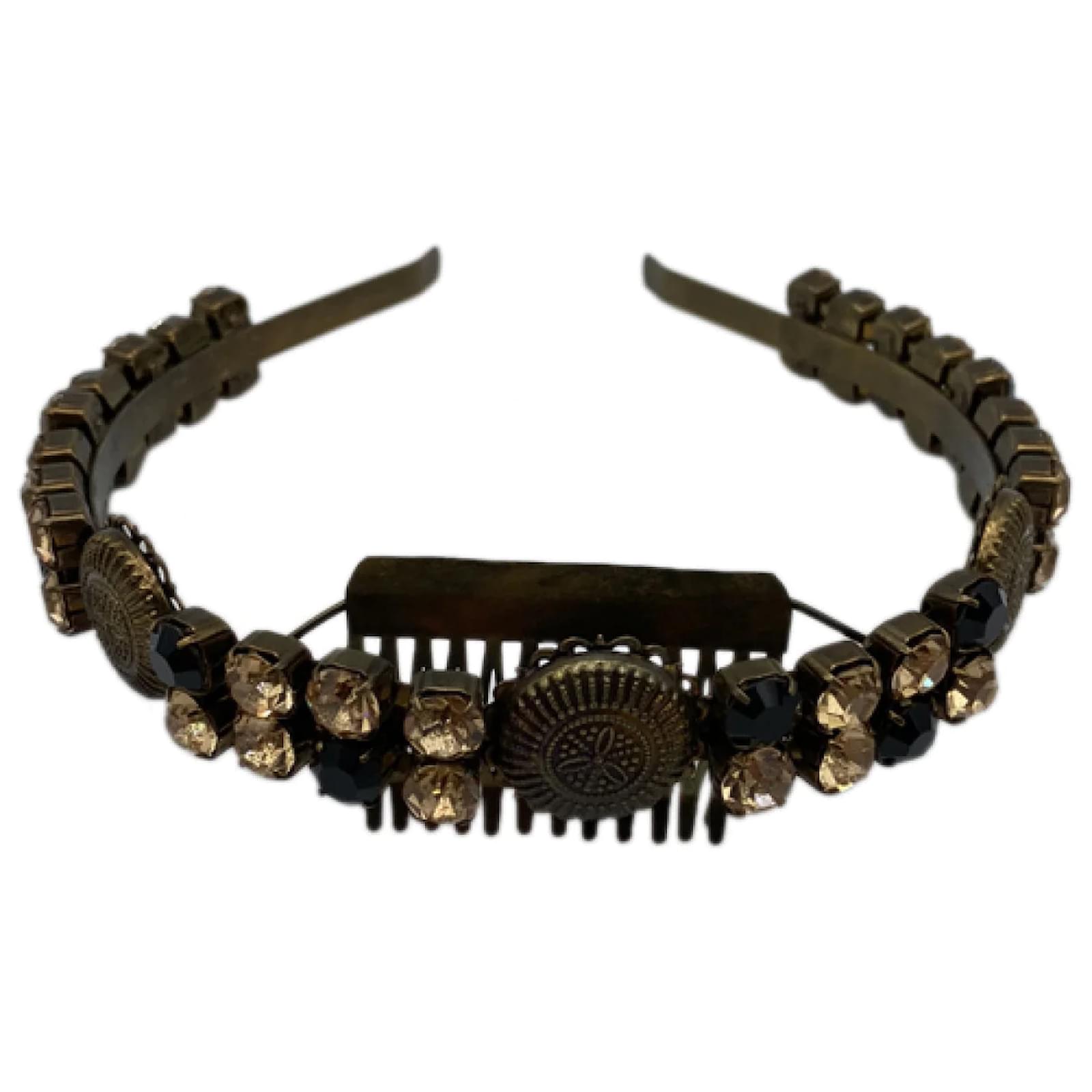 ZUHAIR MURAD Hair accessories T. metal Brown ref.838203 - Joli Closet