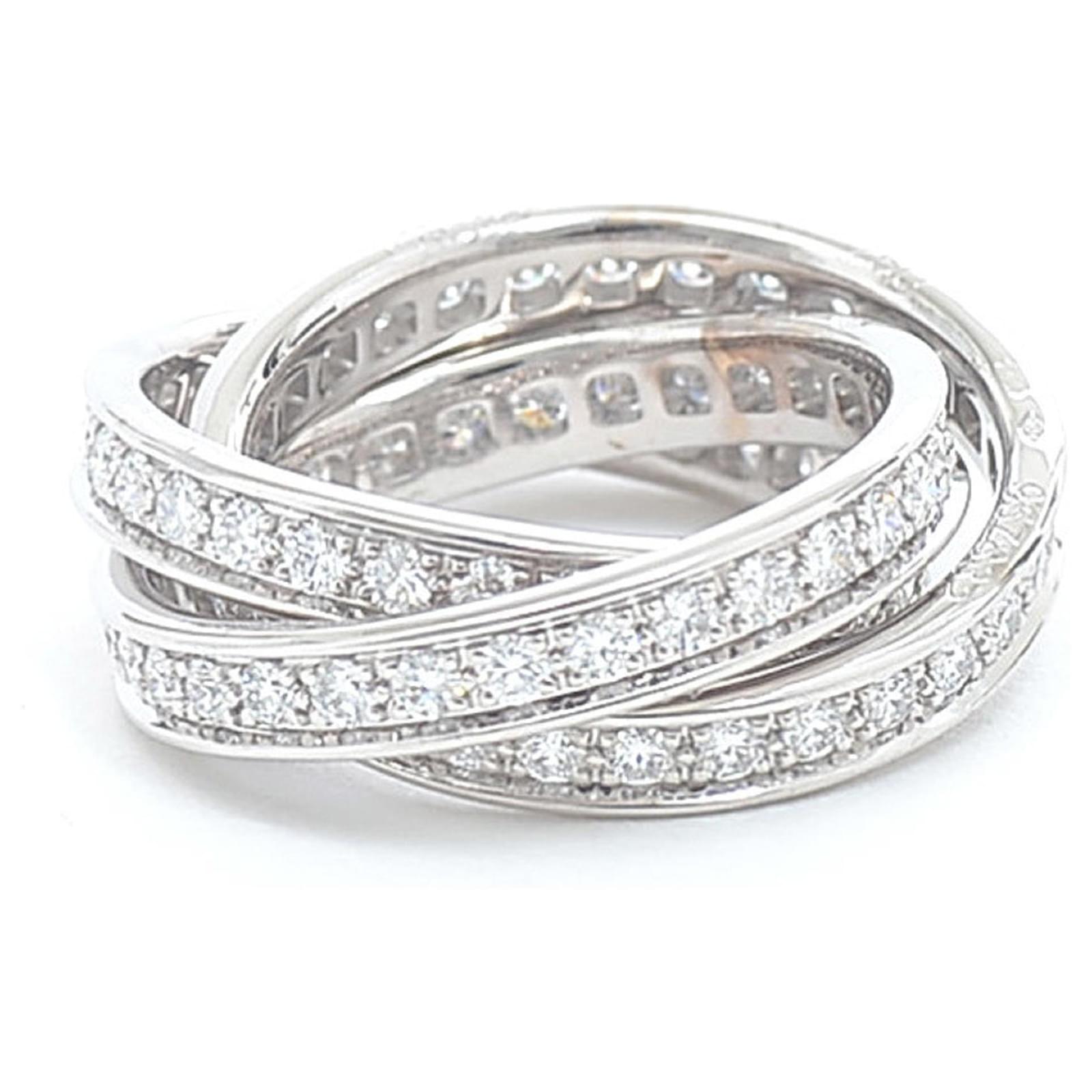 Cartier Trinity White White gold ref.839291 - Joli Closet