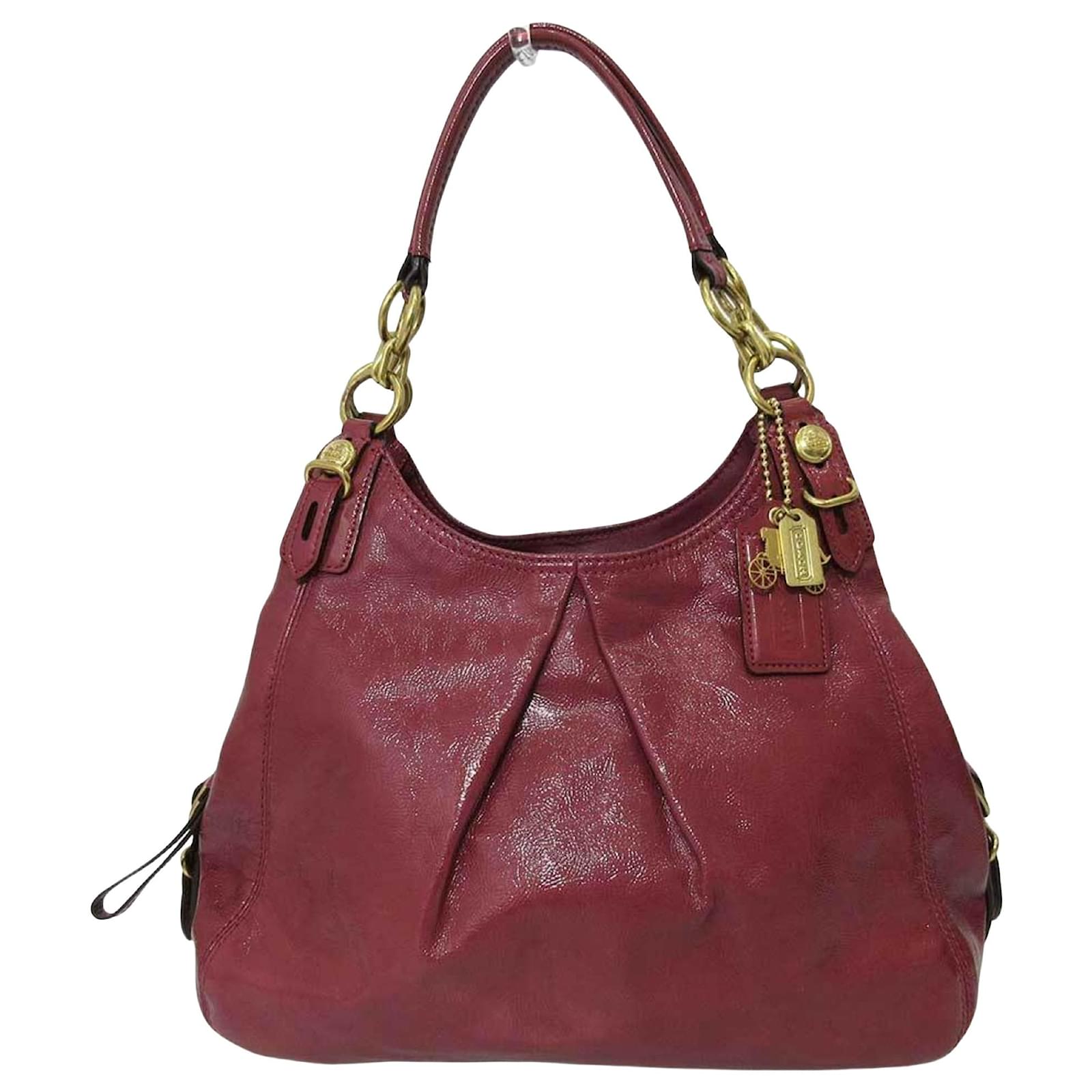 Coach Purple Leather ref.839346 - Joli Closet