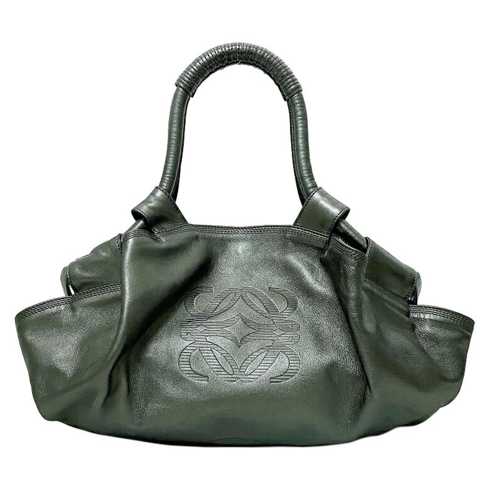 Loewe Nappa Green Leather ref.840104 - Joli Closet