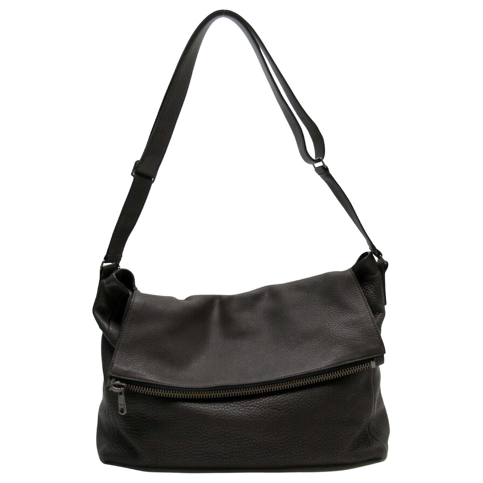 Coach Thompson City bag Grey Leather ref.841389 - Joli Closet