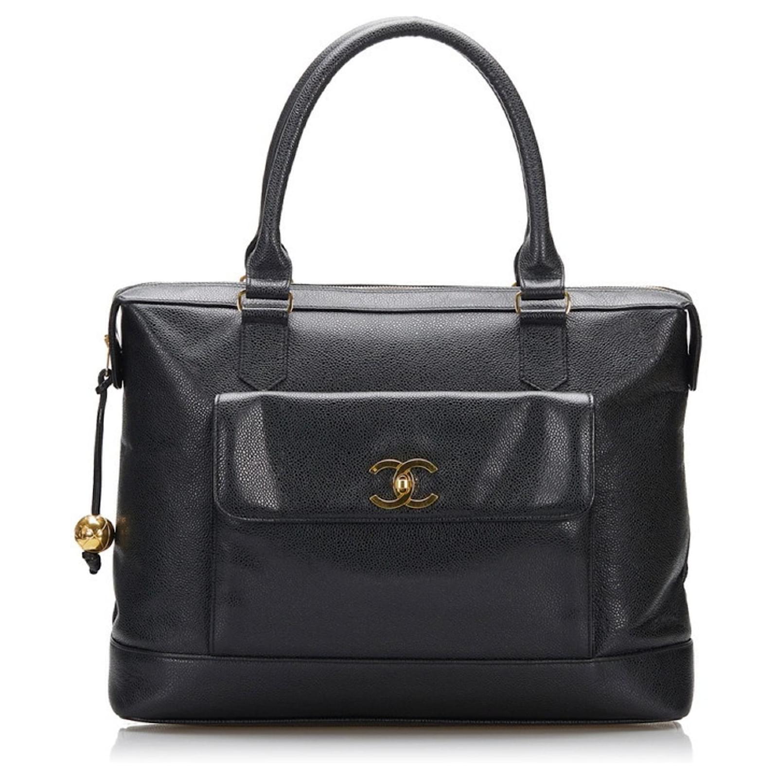 Chanel COCO Mark Black Leather ref.841693 - Joli Closet