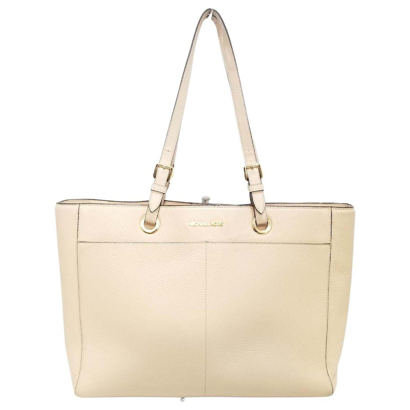 Michael Kors Jet Set Beige Leather ref.842253 - Joli Closet