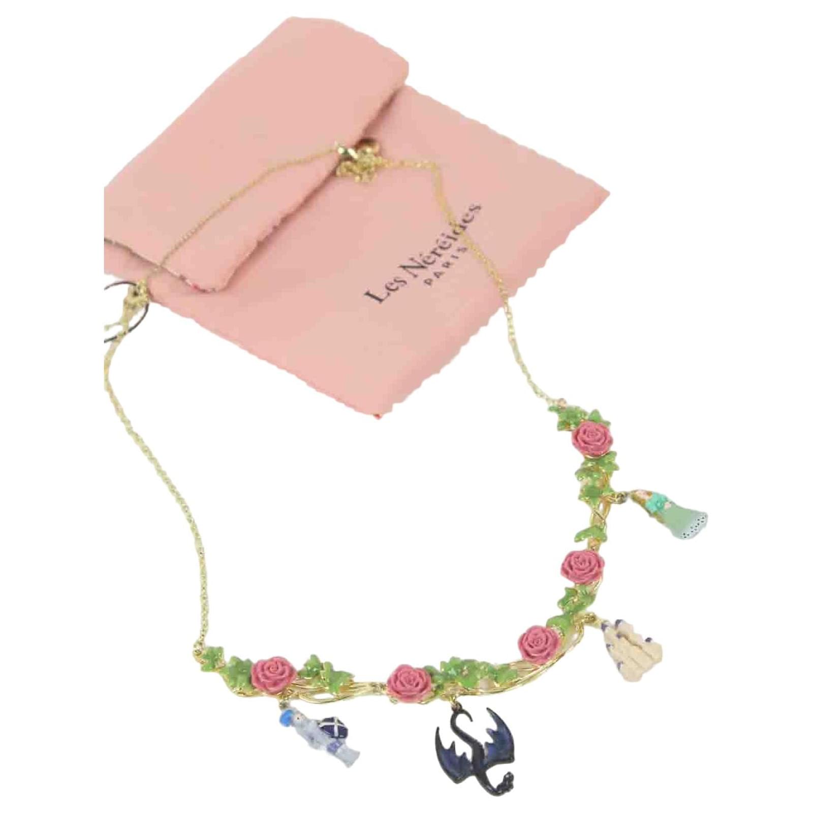 Les Nereides Necklace Golden Metal ref.842988 - Joli Closet