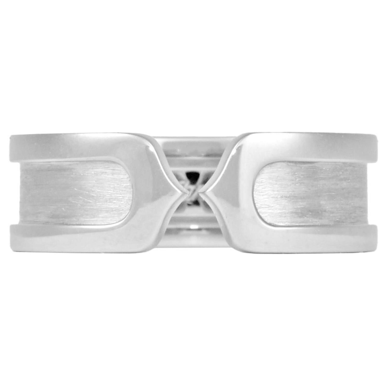 cartier 2C C2 Silvery White gold ref.845744 - Joli Closet