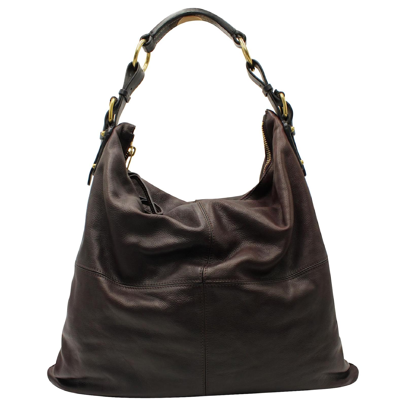 Céline Celine Hobo Bag in Brown Leather ref.846547 - Joli Closet