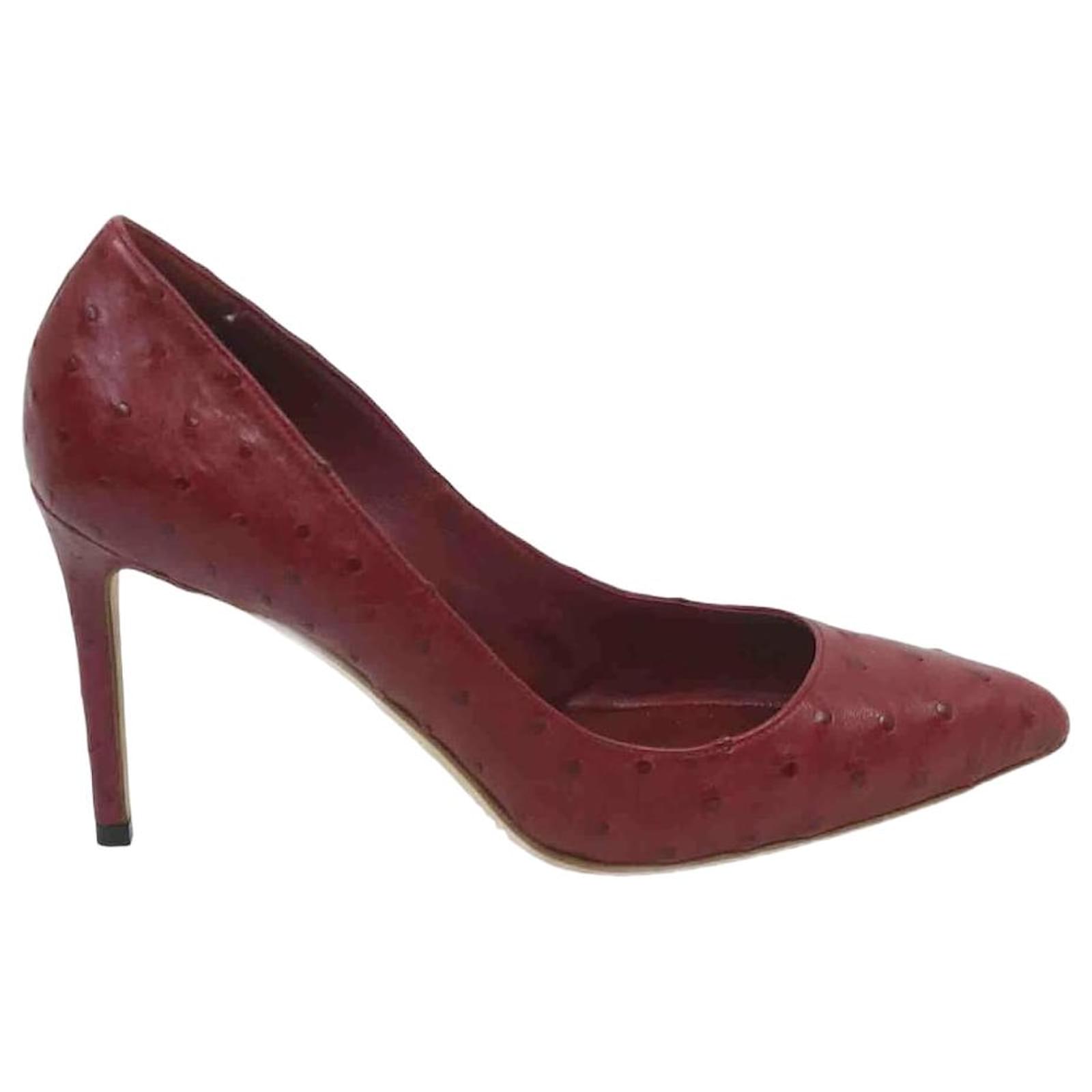 Gucci heels 38 Red Leather ref.848871 - Joli Closet