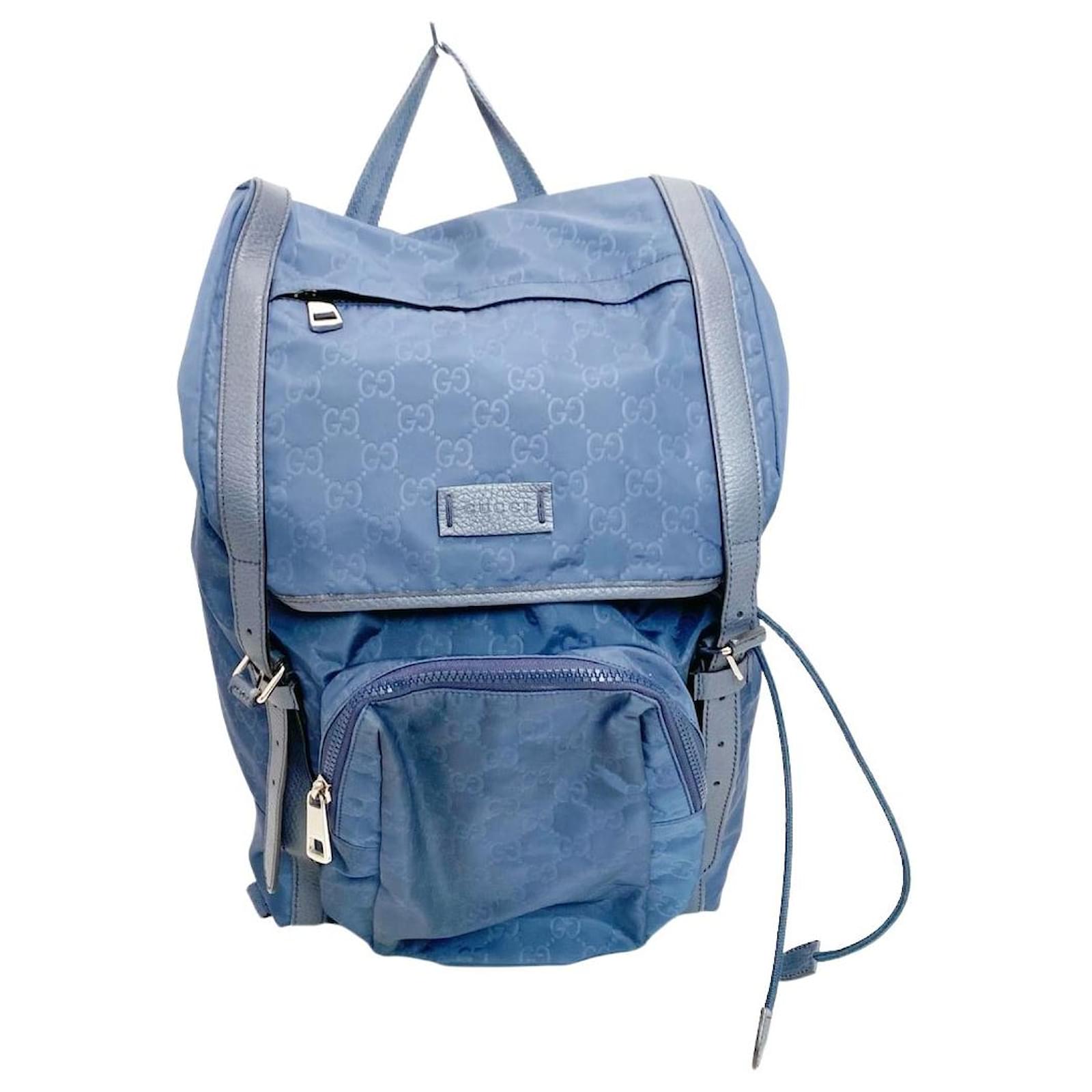 Gucci Guccissima Navy blue Synthetic ref.849402 - Joli Closet