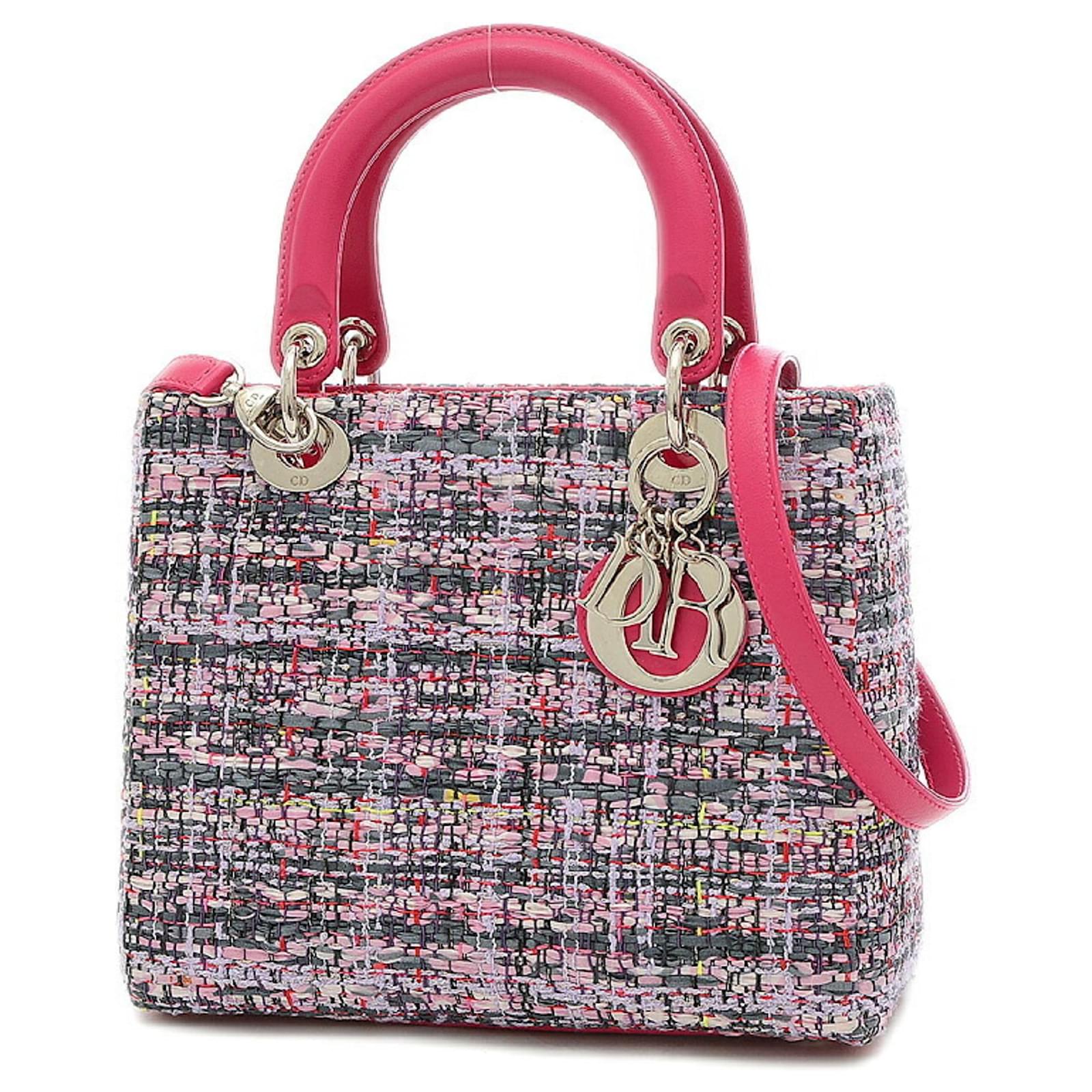 Dior Lady Dior Multiple colors Tweed ref.850871 - Joli Closet