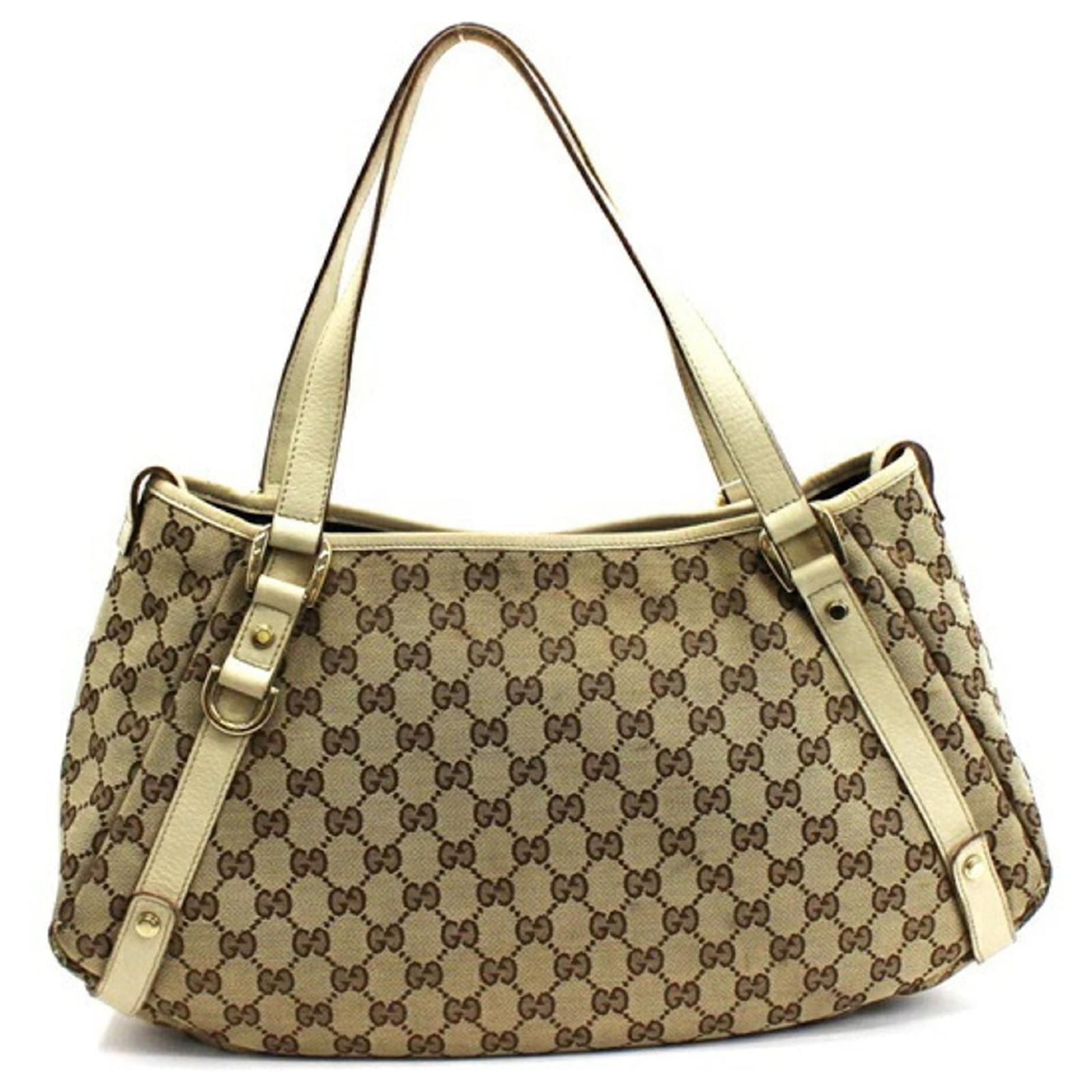 Abbaye de Gucci Toile Beige ref.850875 - Joli Closet