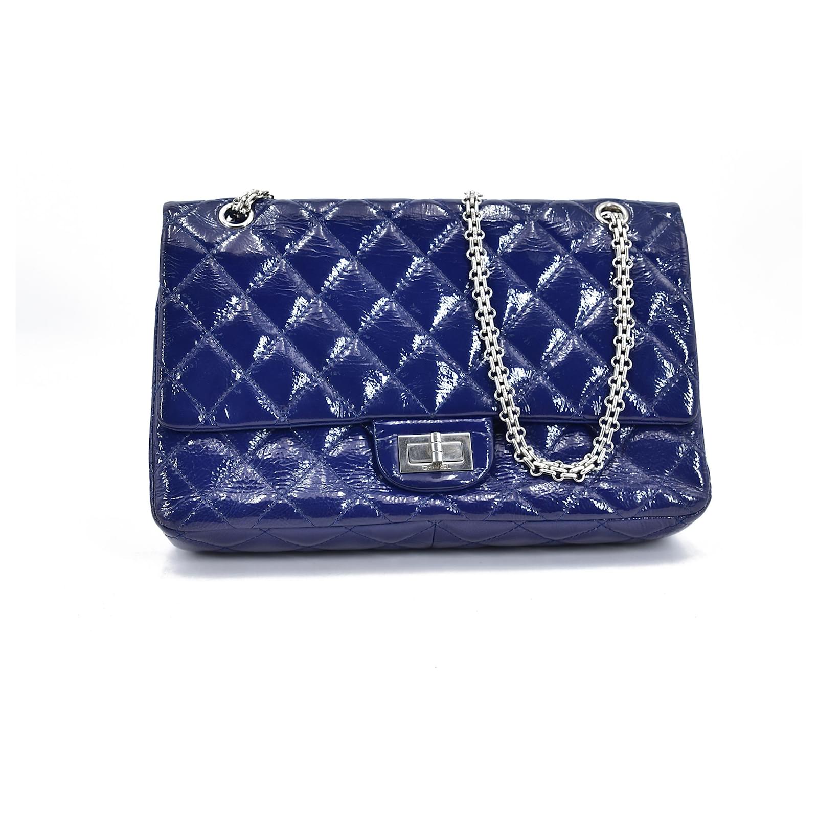 Chanel Blue Patent leather ref.852184 - Joli Closet