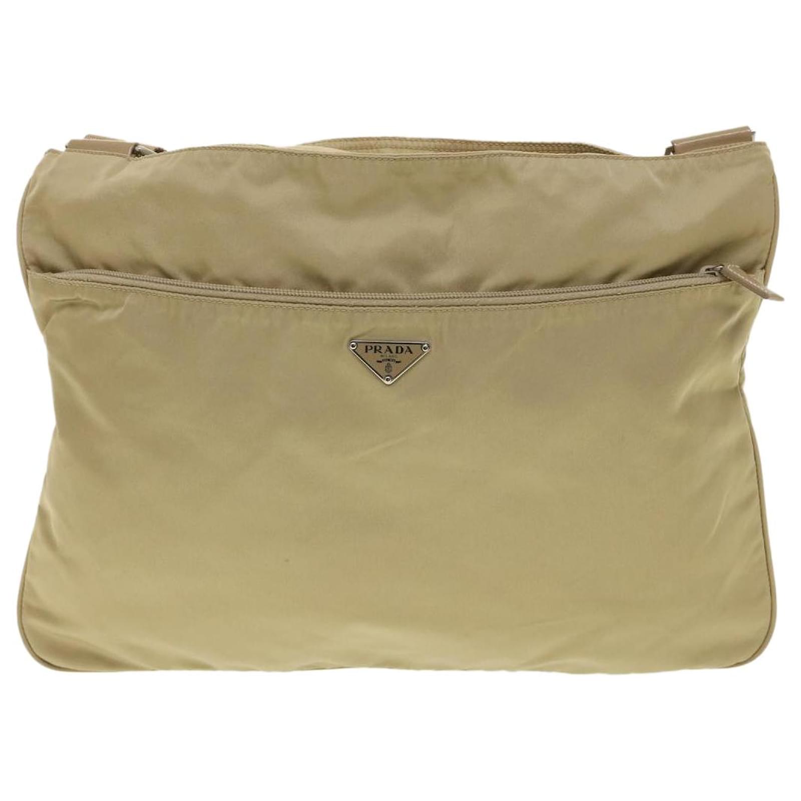 Prada Tessuto Khaki Synthetic ref.852292 - Joli Closet