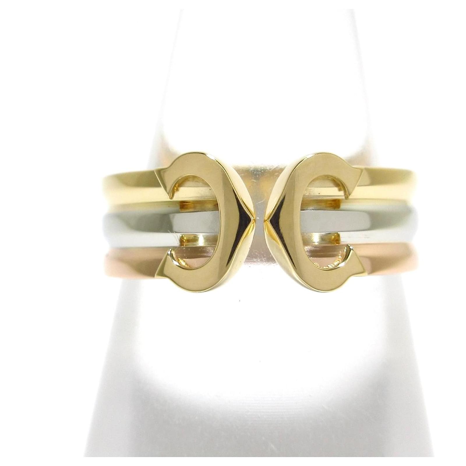 cartier 2C C2 Golden Yellow gold ref.853589 - Joli Closet