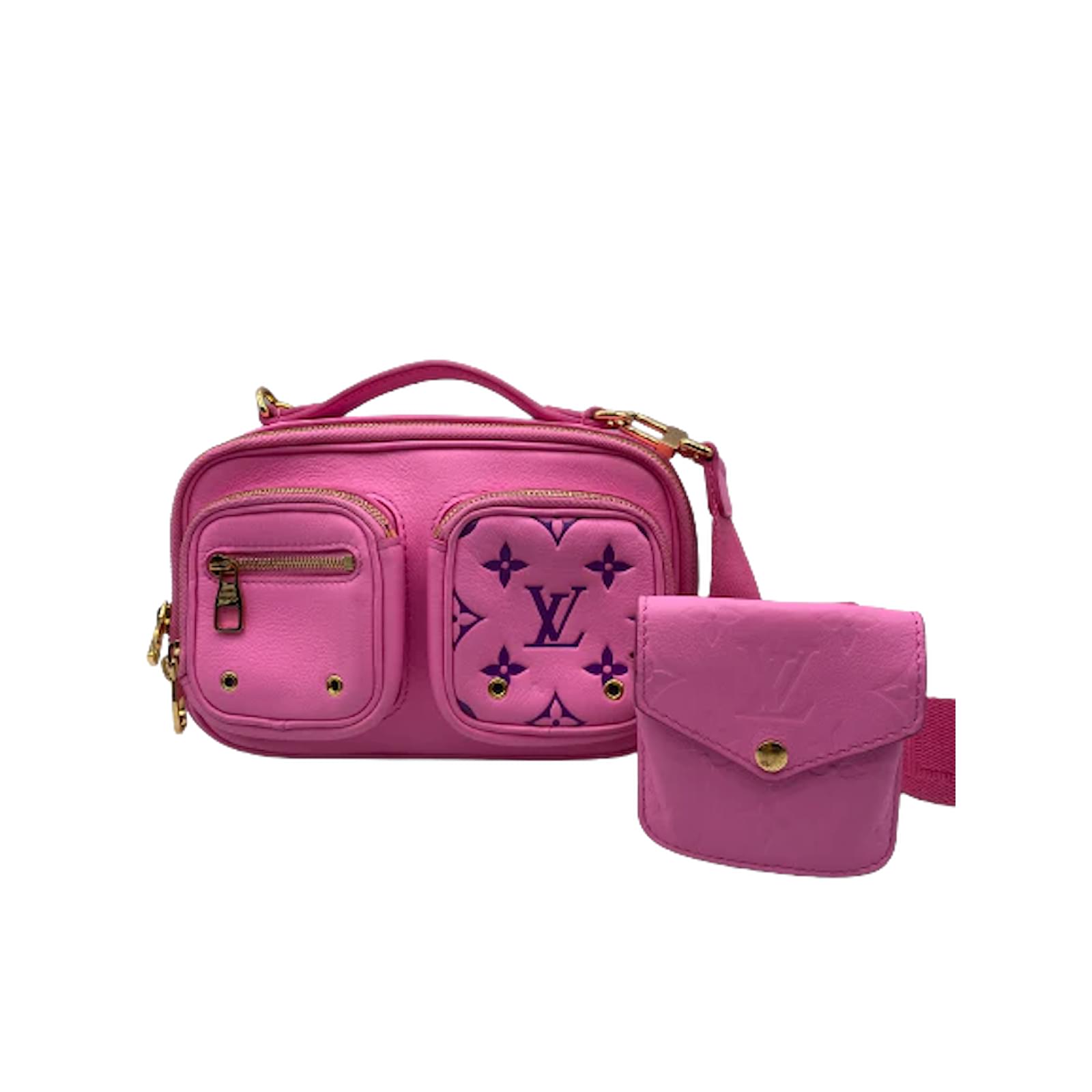 LOUIS VUITTON Handbags T. Leather Pink ref.855244 - Joli Closet