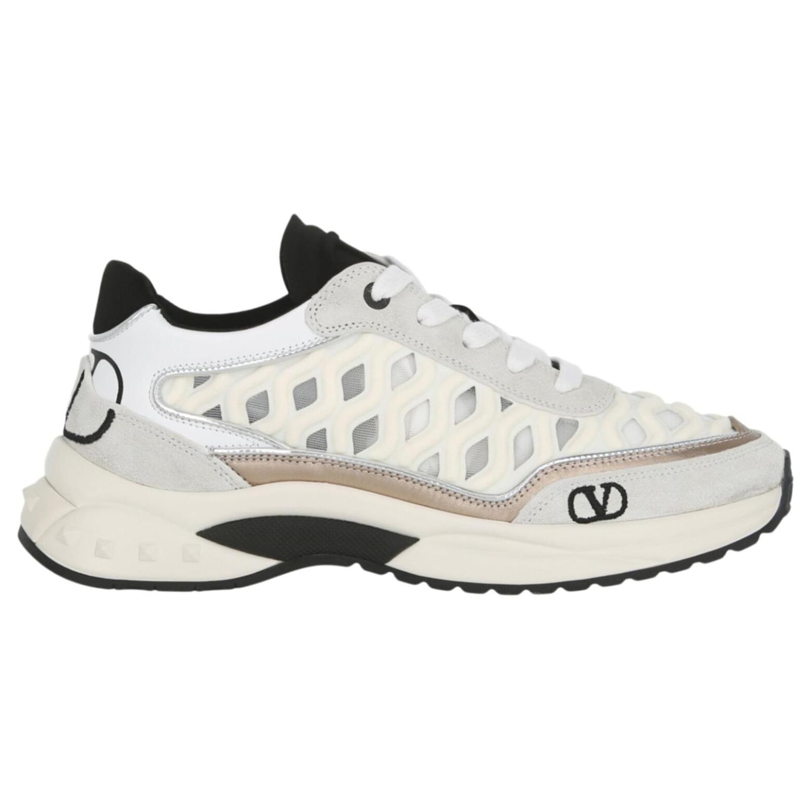 Valentino Garavani Valentino Ready Go Runner Low-Top Sneakers White ref ...
