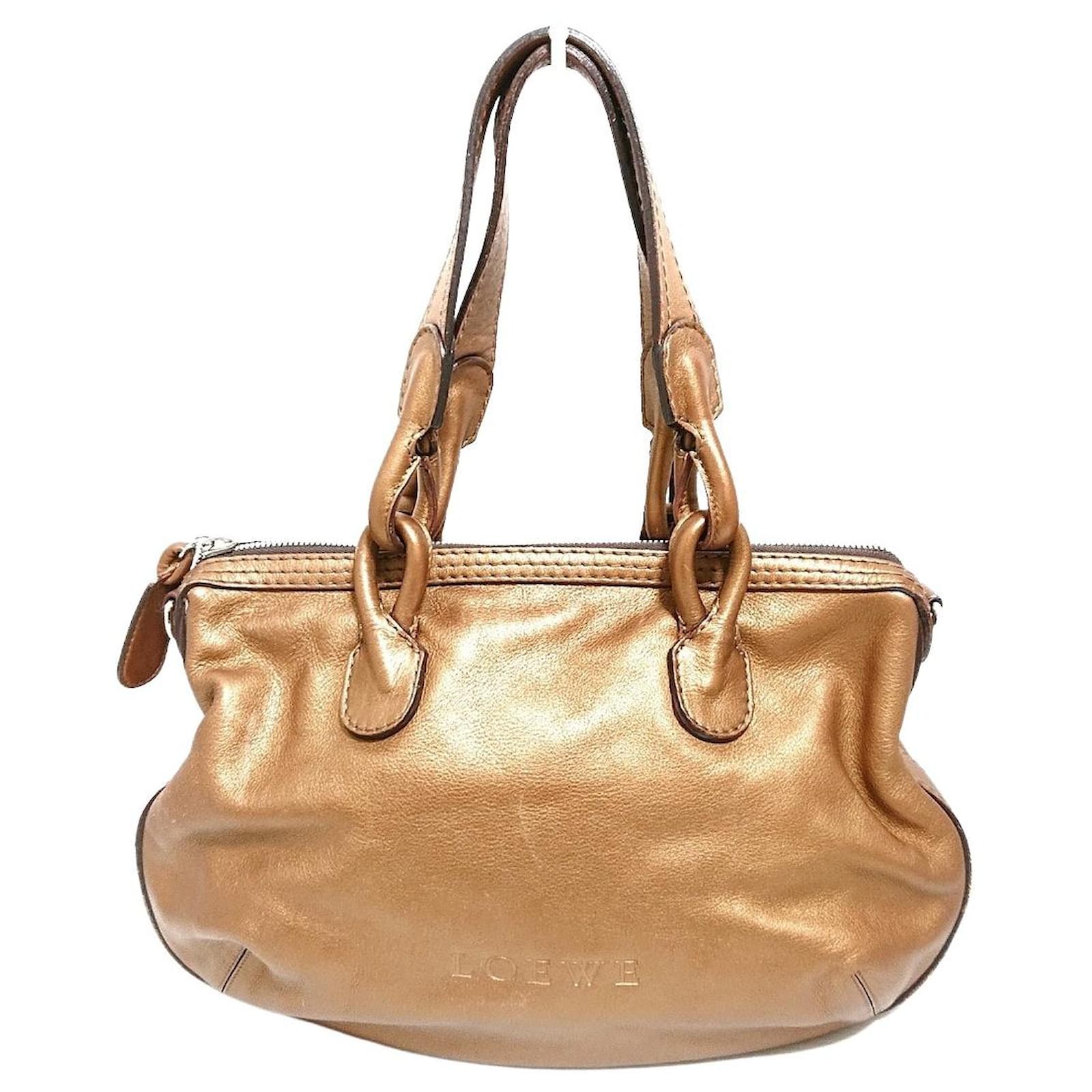 Loewe Fiesta Golden Leather ref.856633 - Joli Closet