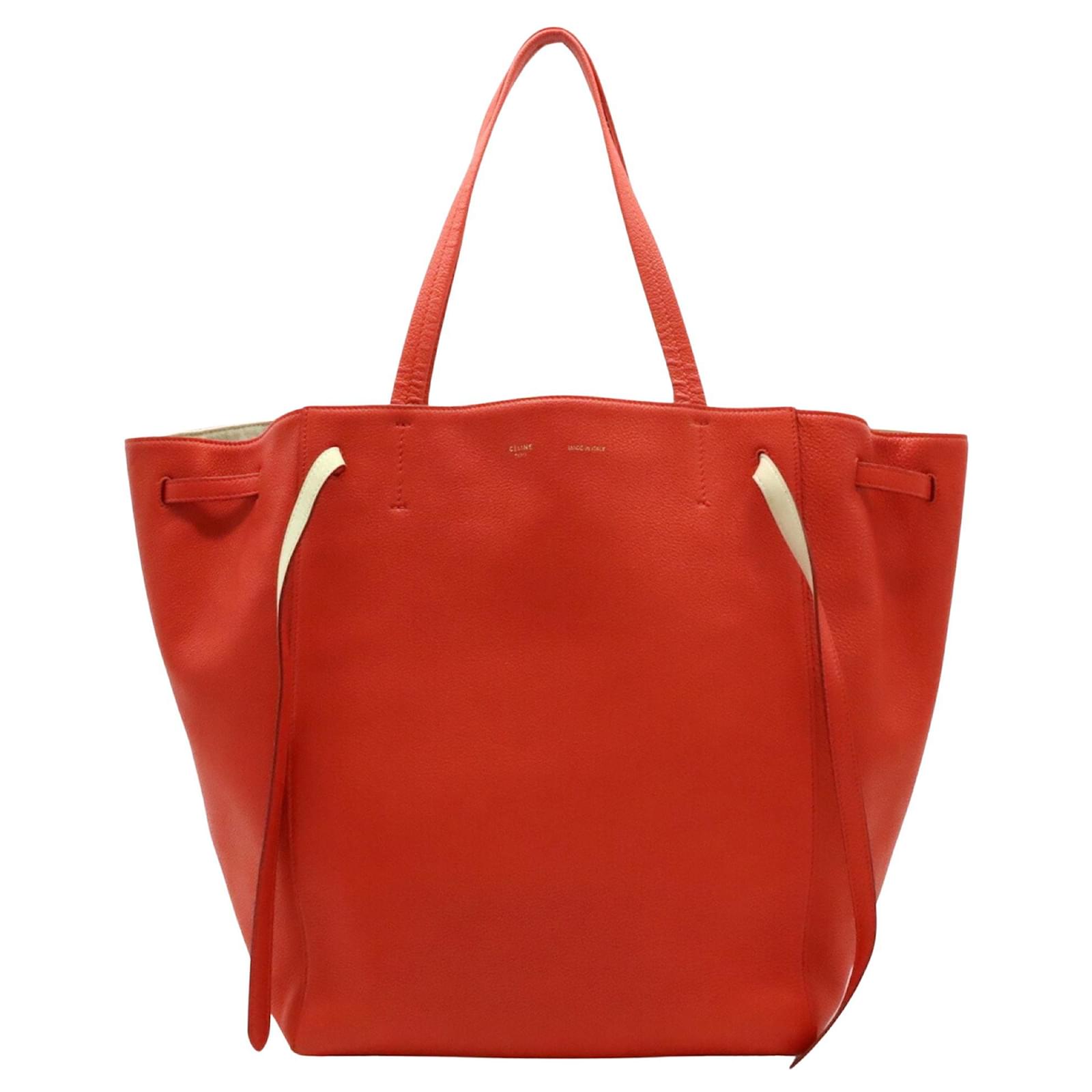 Céline Celine Phantom Red Leather ref.860050 - Joli Closet