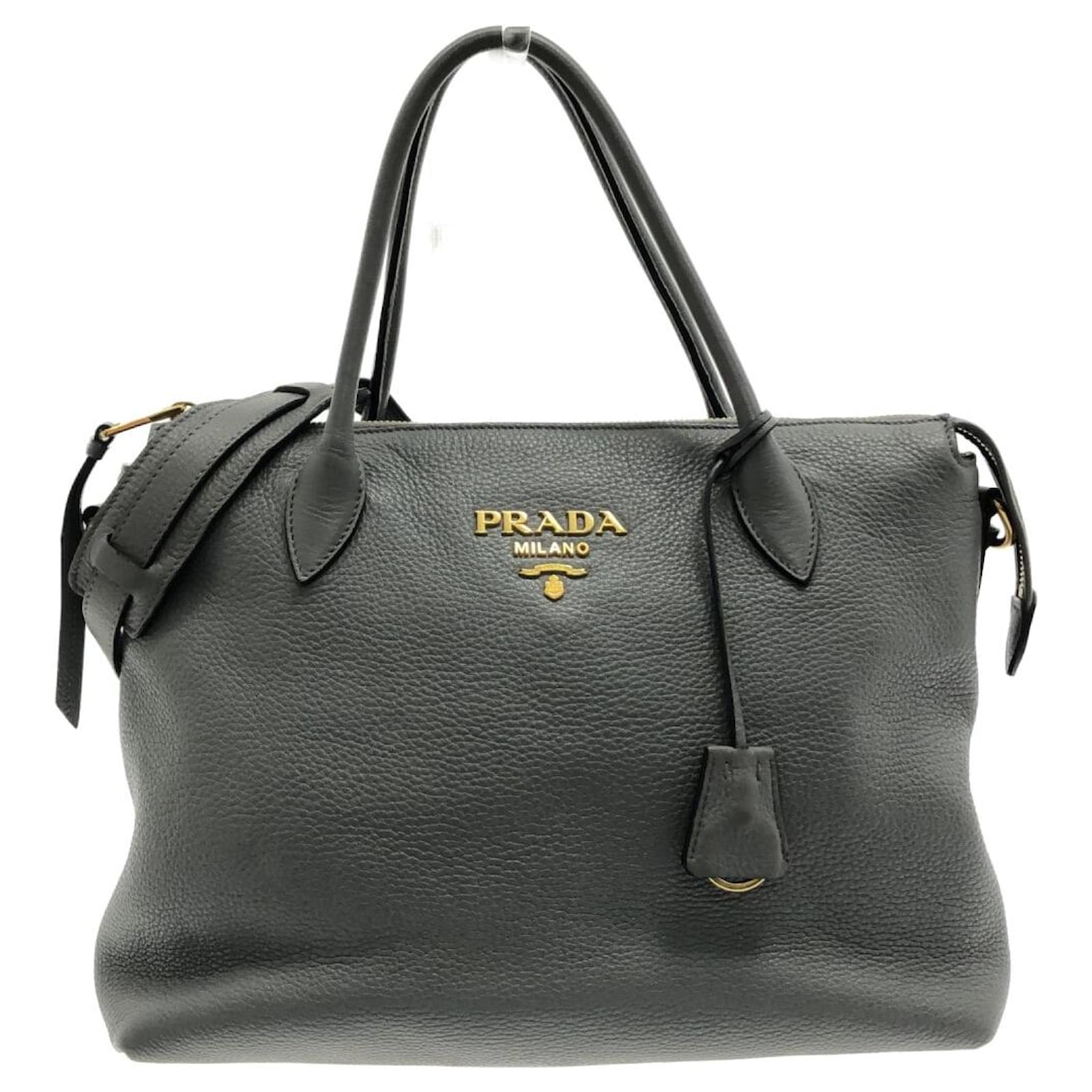 Prada Cuir Noir ref.864464 - Joli Closet