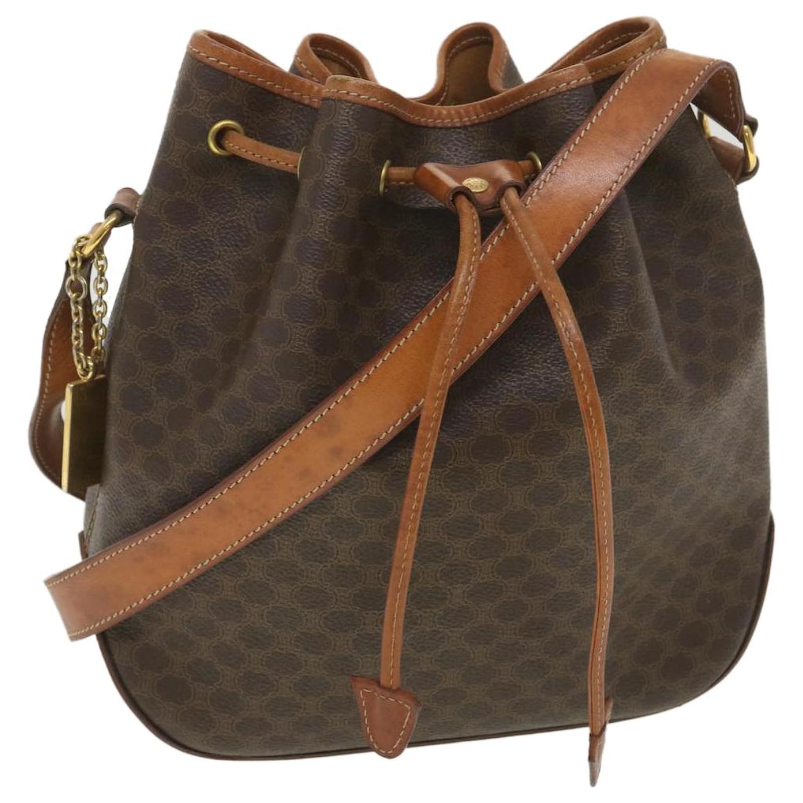 Céline Celine Macadam Brown Cloth ref.865044 - Joli Closet