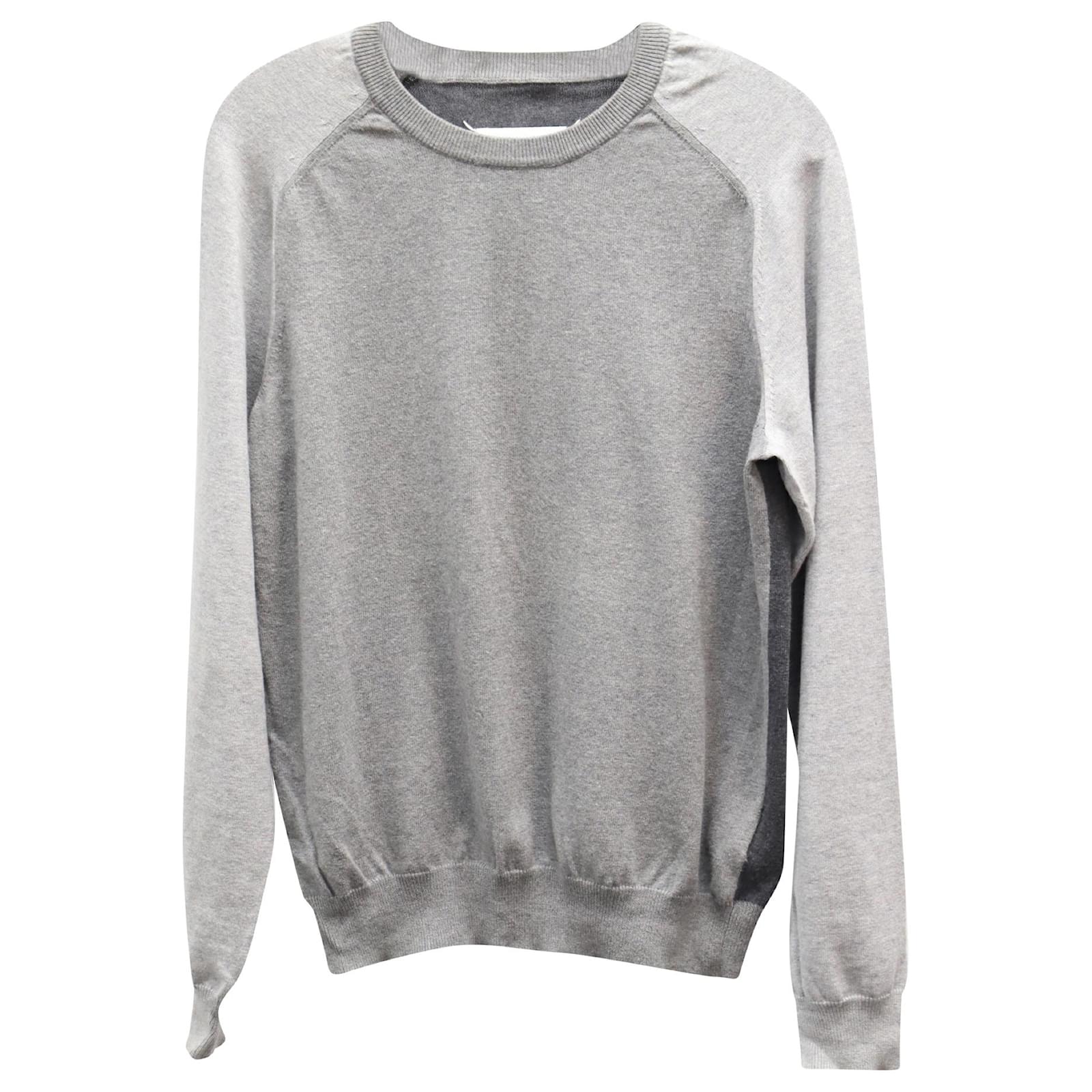 Maison Martin Margiela Maison Margiela Pull à panneaux bicolores en ...