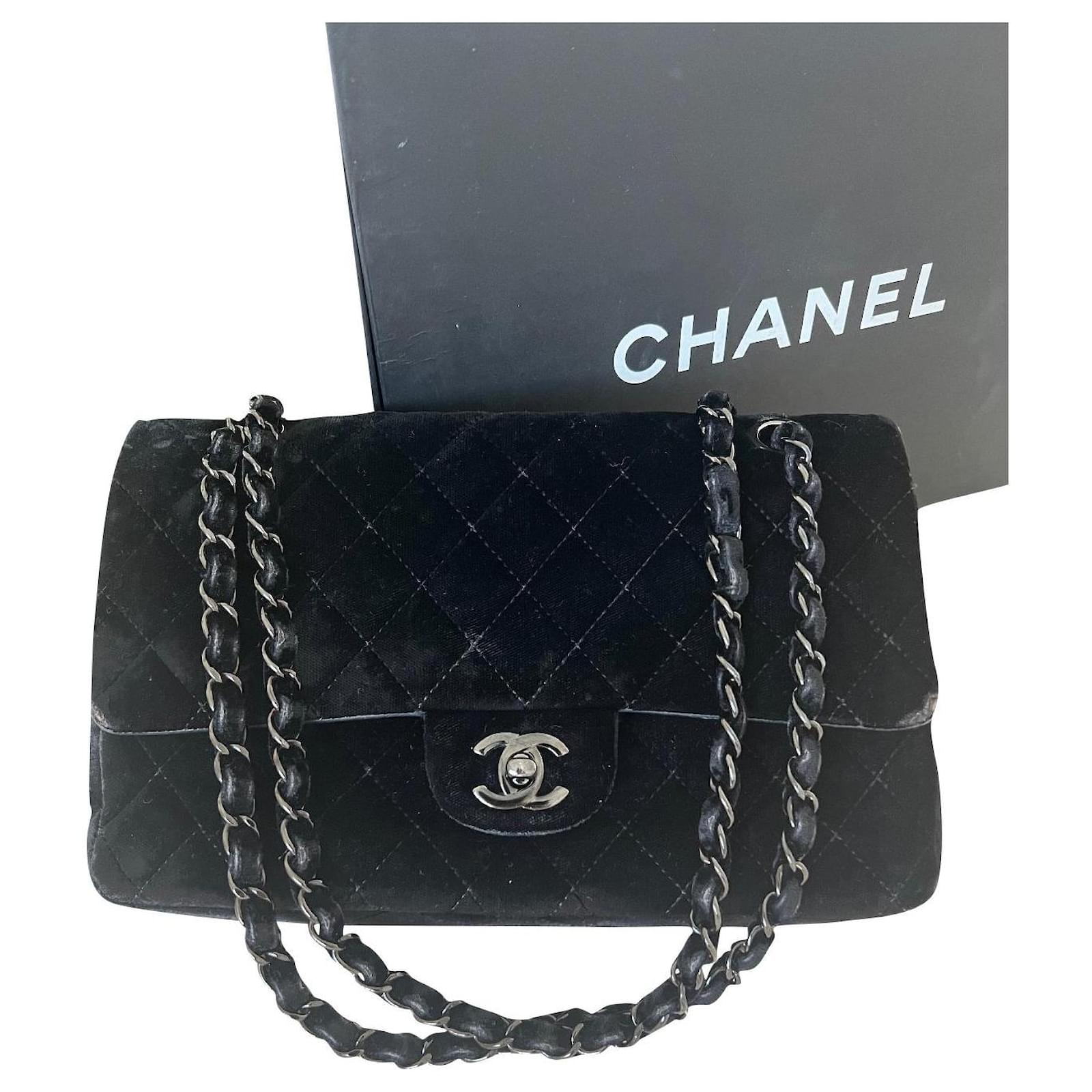 Chanel TIMELESS Black Velvet ref.869521 - Joli Closet