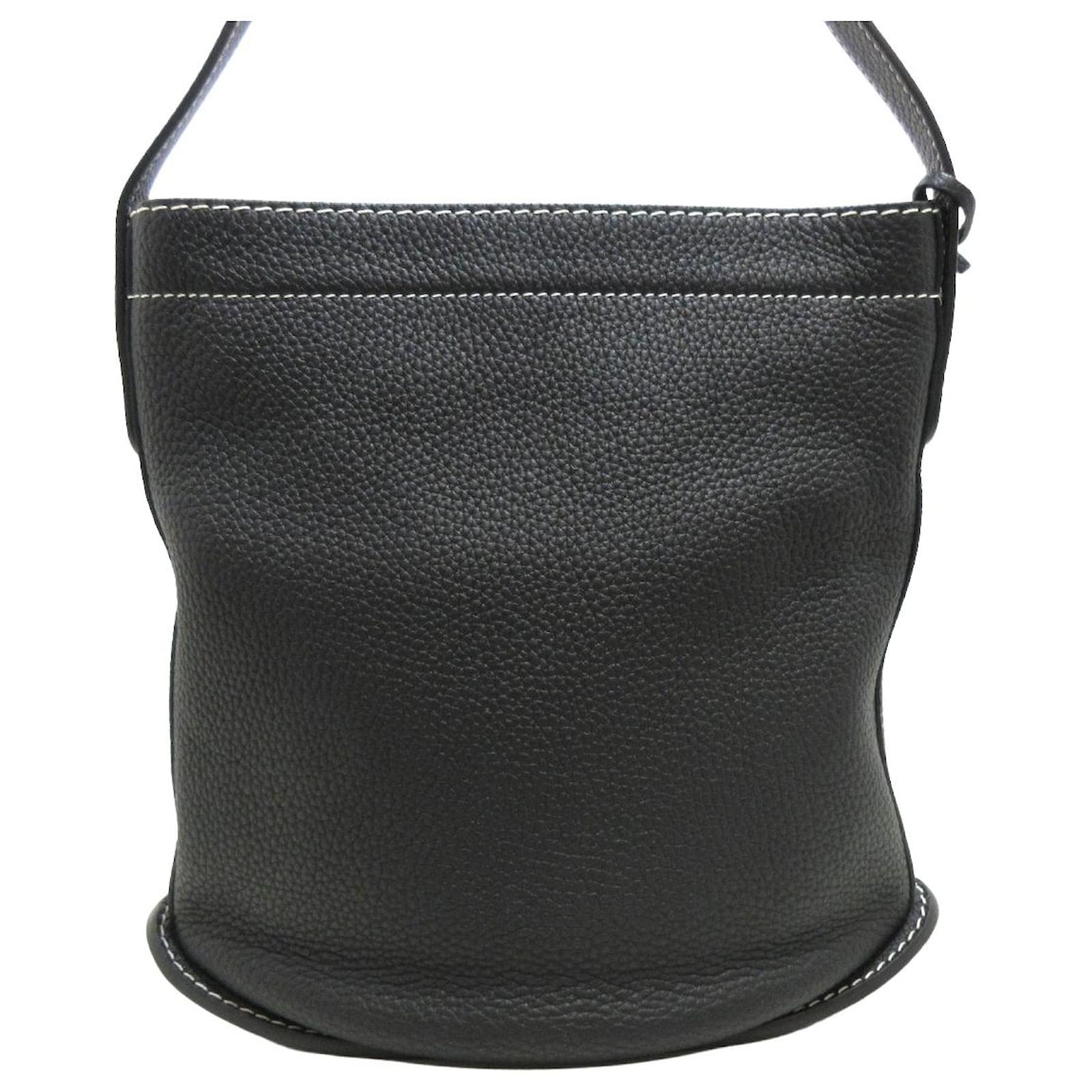 Delvaux Pin Daily Black Leather ref.870446 - Joli Closet