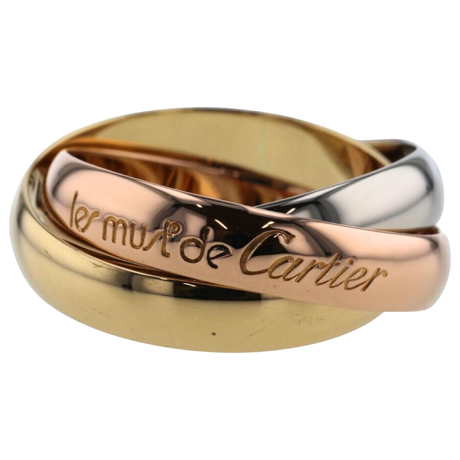 Cartier Trinity Golden Yellow gold ref.873202 - Joli Closet