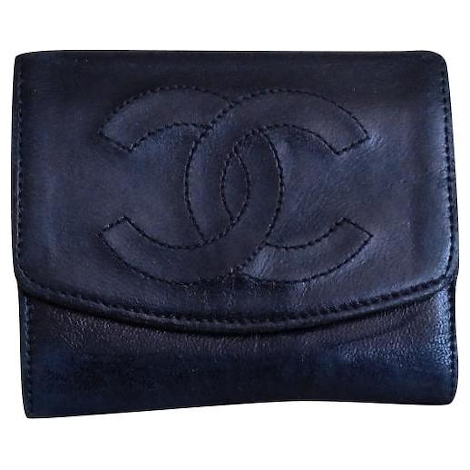 Chanel Wallets Black Leather ref.873925 - Joli Closet