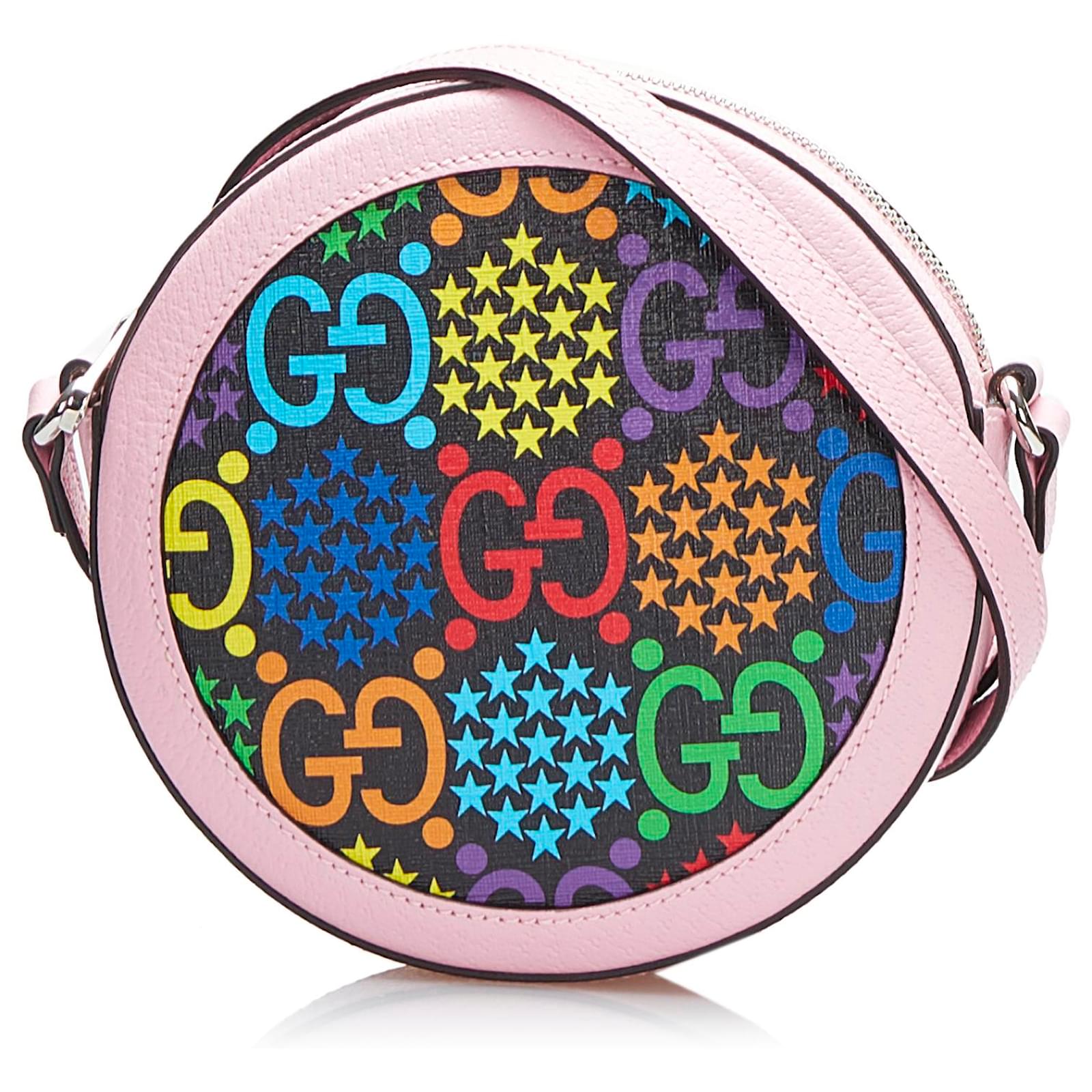 Gucci Pink GG Supreme Psychedelic Crossbody Cloth Cloth ref.875008 ...