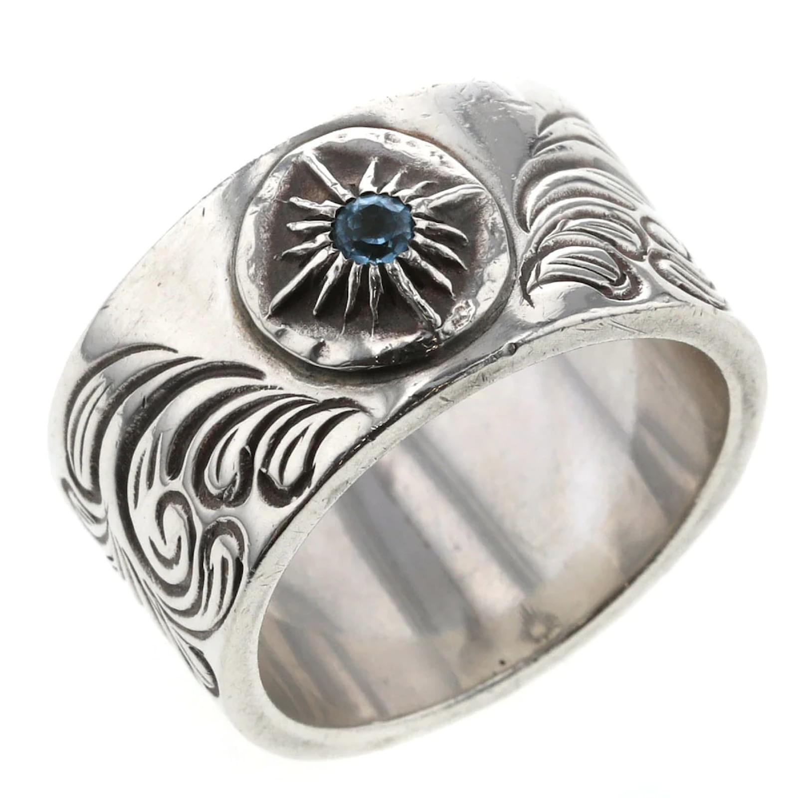 & Other Stories Sun God Arabesque Ring Silvery Silver Metal ref.875951 ...