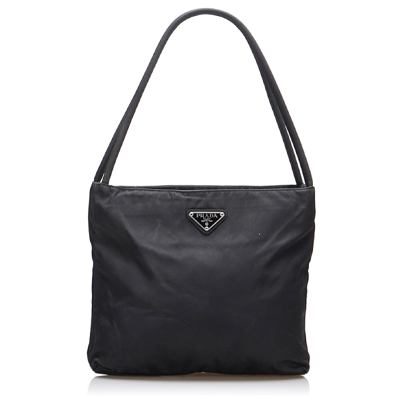 Prada Black Tessuto Tote Bag Nylon Cloth ref.876971 - Joli Closet