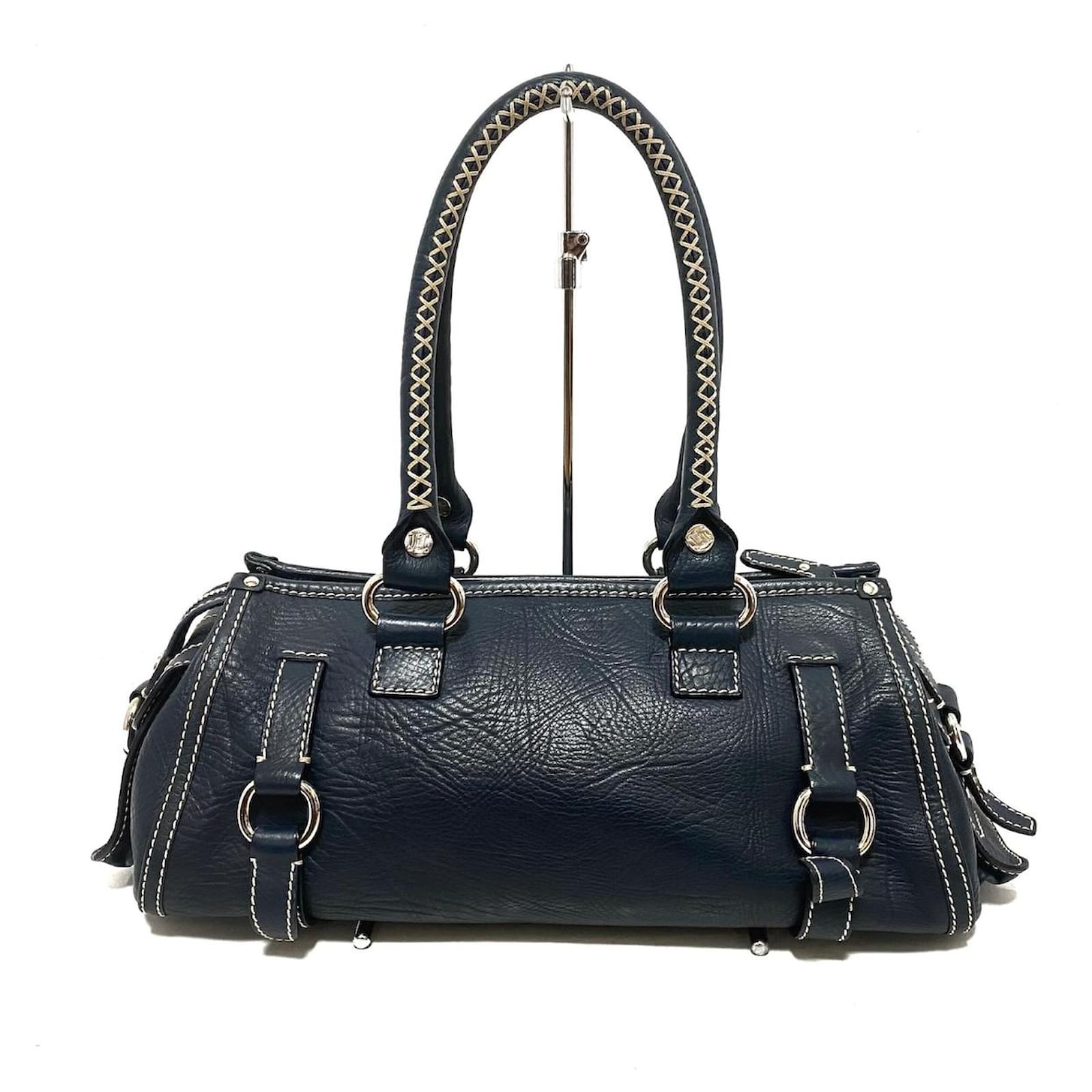 Céline Celine Blue Leather ref.877299 - Joli Closet