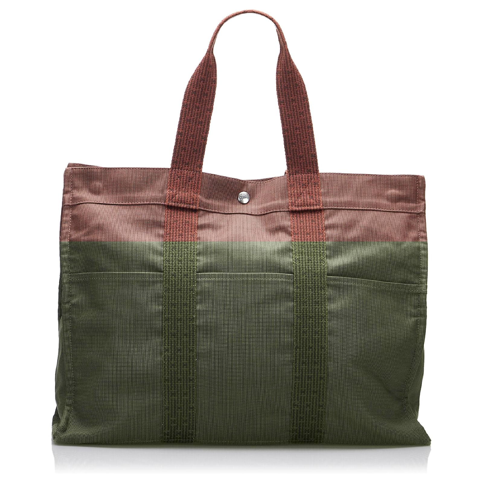 Hermès Hermes Brown Herline GM Cloth Cloth ref.878245 - Joli Closet