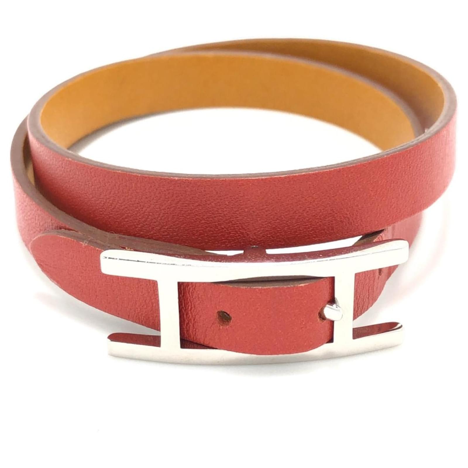 Hermès Hapi 3 Red Leather ref.879861 - Joli Closet