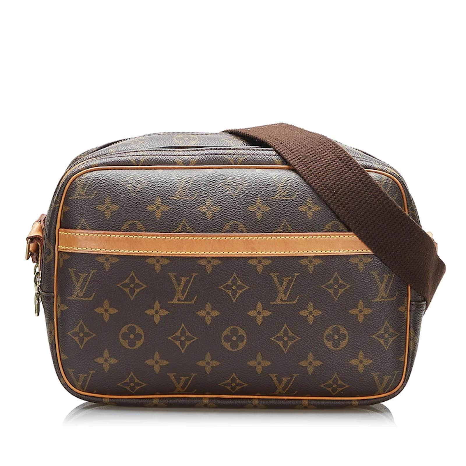 Louis Vuitton Monogramme Reporter PM M45254 Toile Marron ref.880299 - Joli Closet
