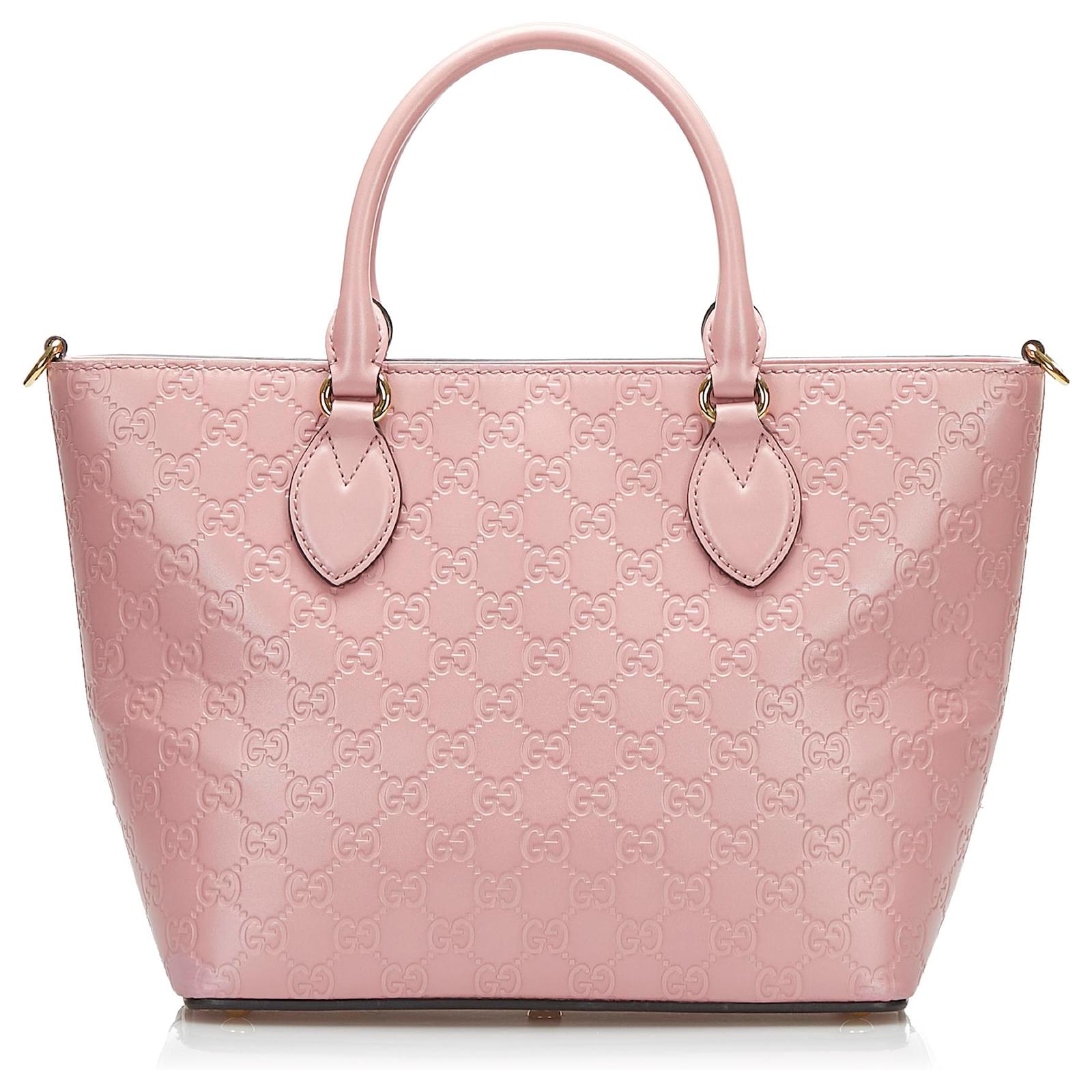 Gucci Pink Guccissima Satchel Leather Pony-style calfskin ref.880539 ...