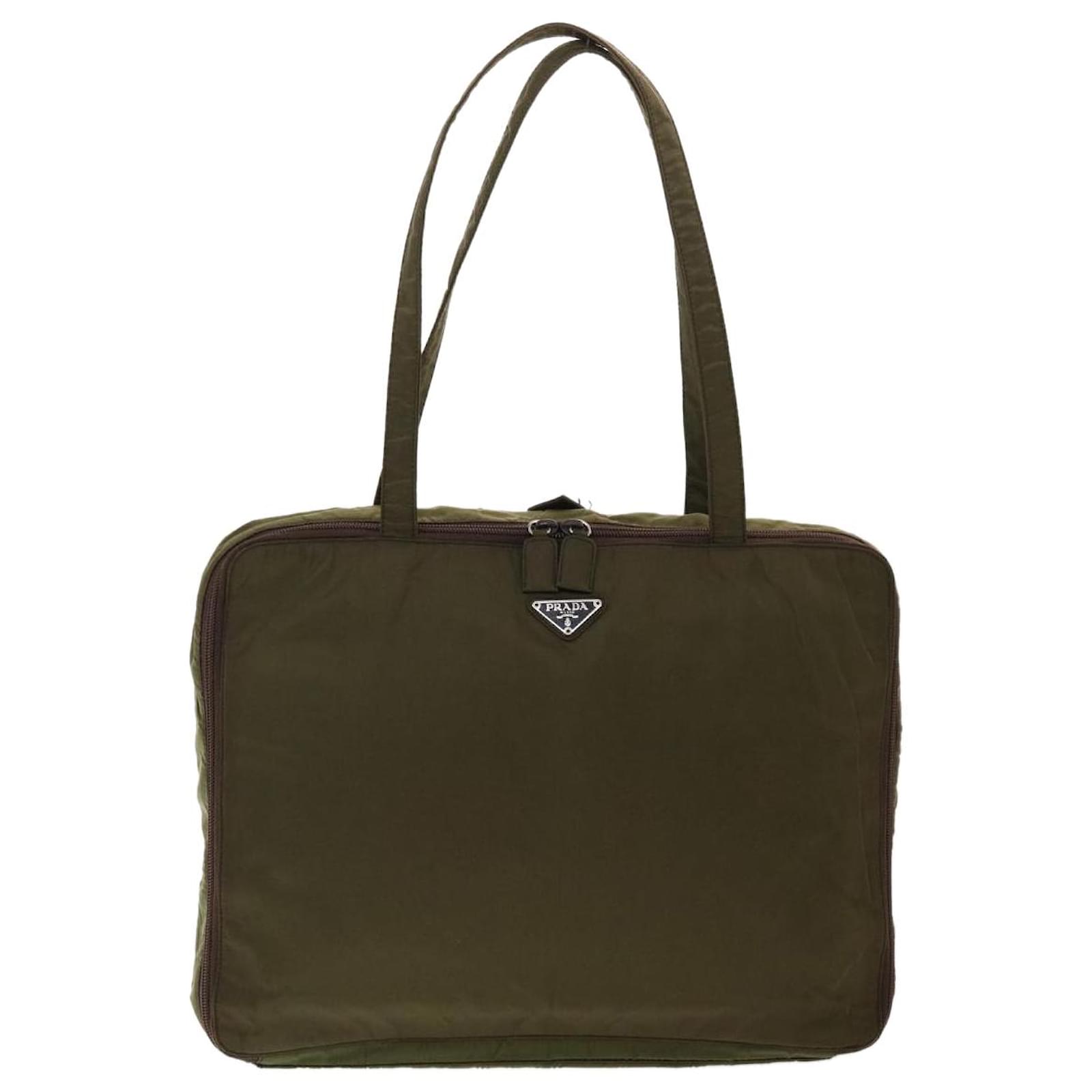 Prada Khaki Synthetic ref.881397 - Joli Closet