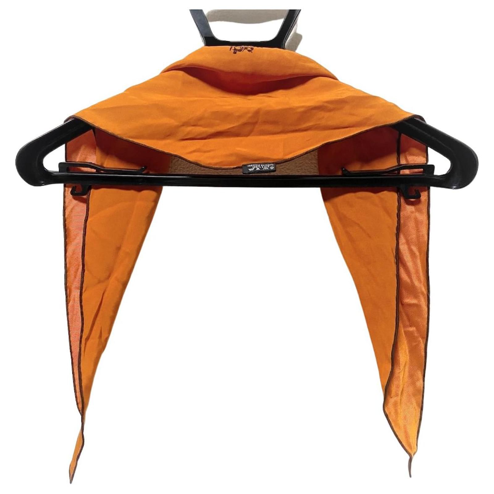 HERMÈS LOSANGE Soie Orange ref.881442 - Joli Closet