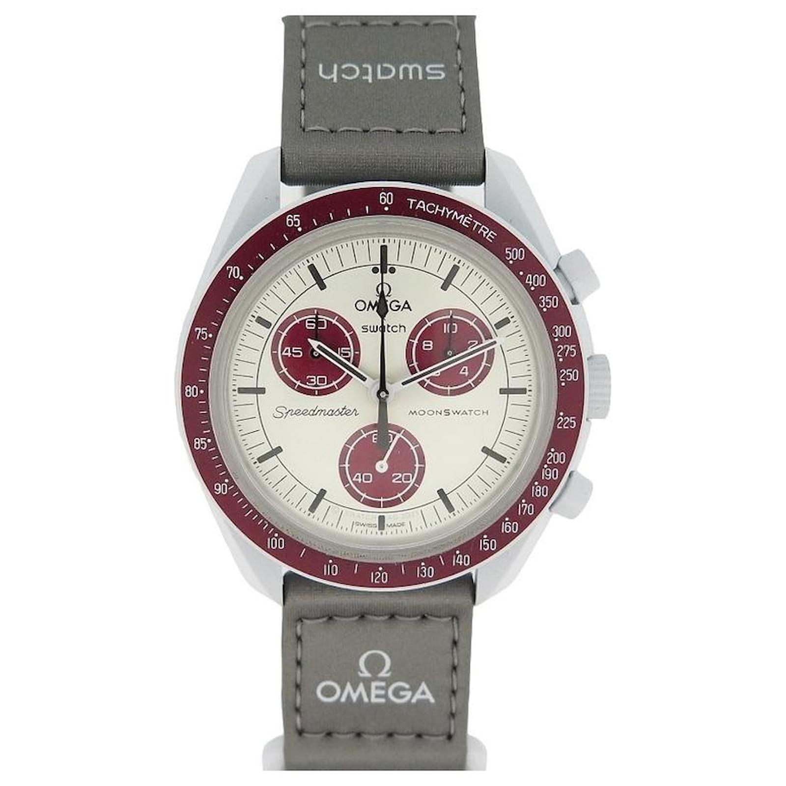 NUOVO SWATCH OMEGA SPEEDMASTER MOONSWATCH MISSION TO PLUTO SO33M101 ...