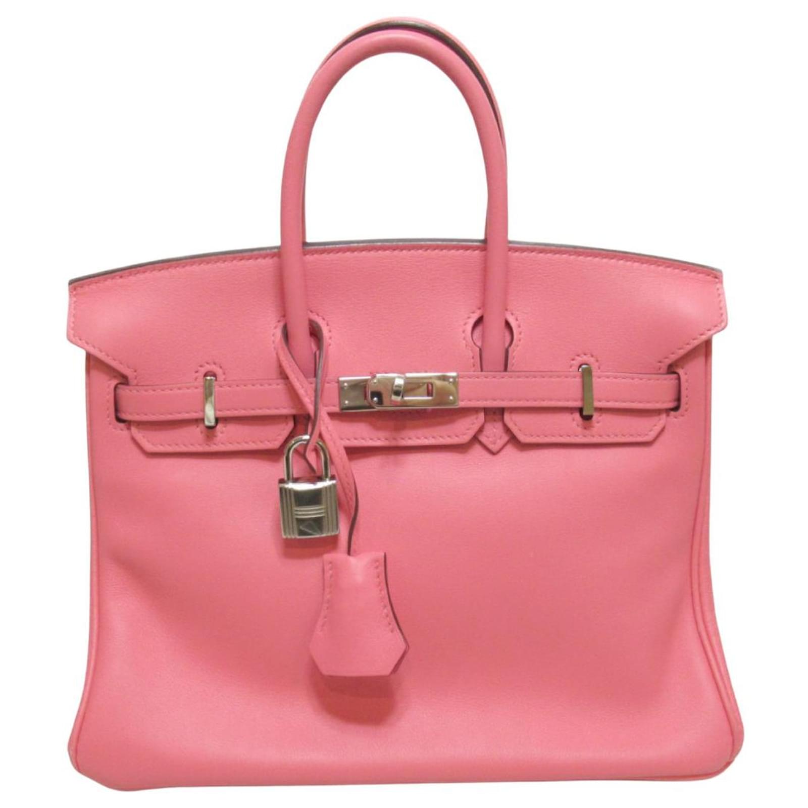 Hermès HERMES BIRKIN 25 Pink Leather ref.883319 - Joli Closet