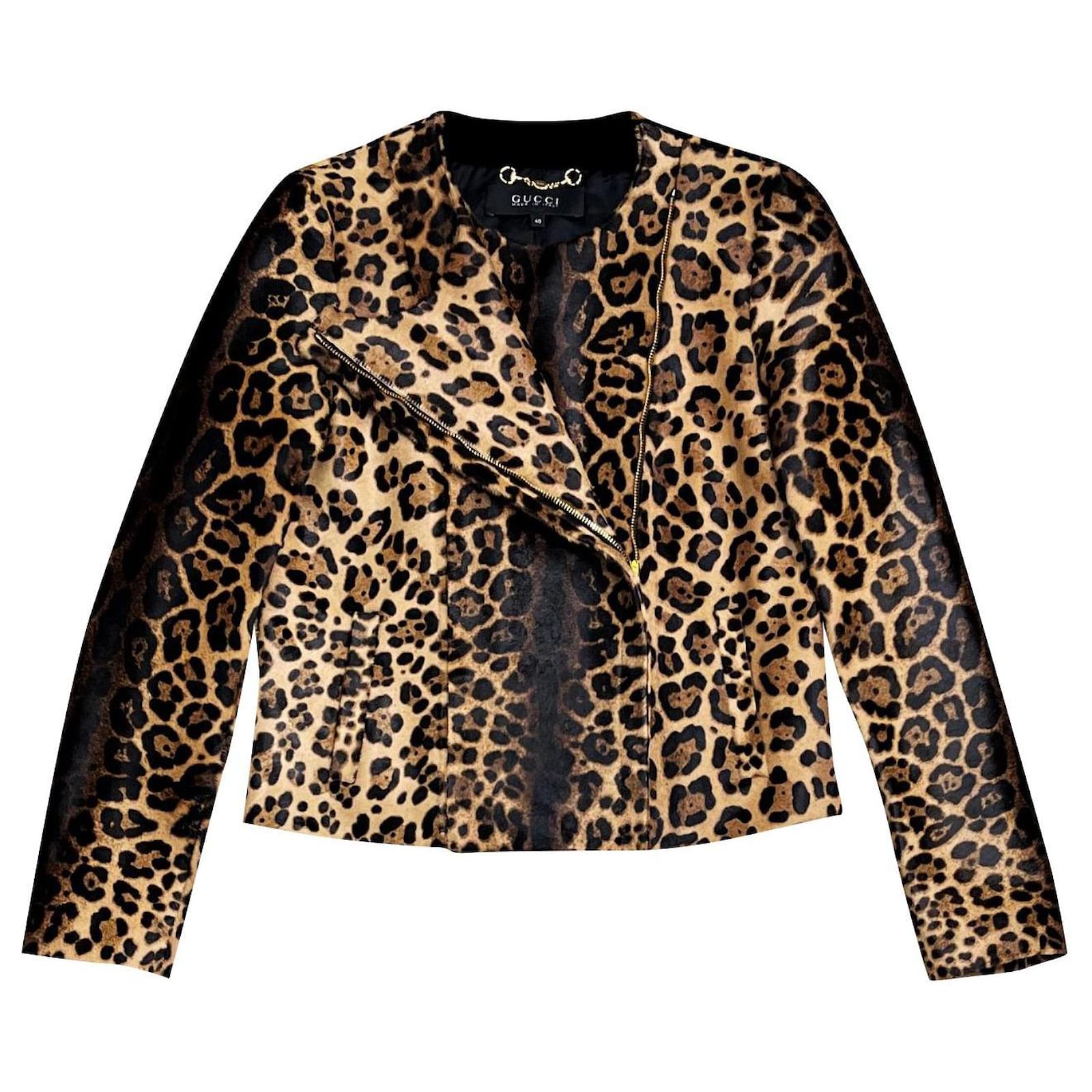 Gucci jacket Brown Fur ref.883619 - Joli Closet