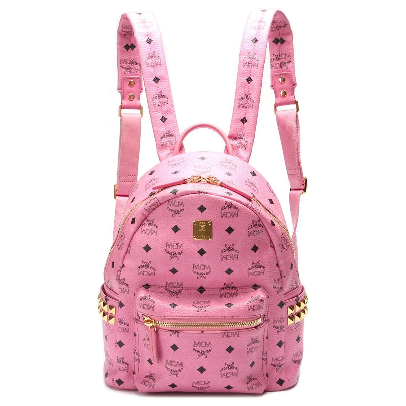 MCM Stark Pink Leather ref.884482 - Joli Closet