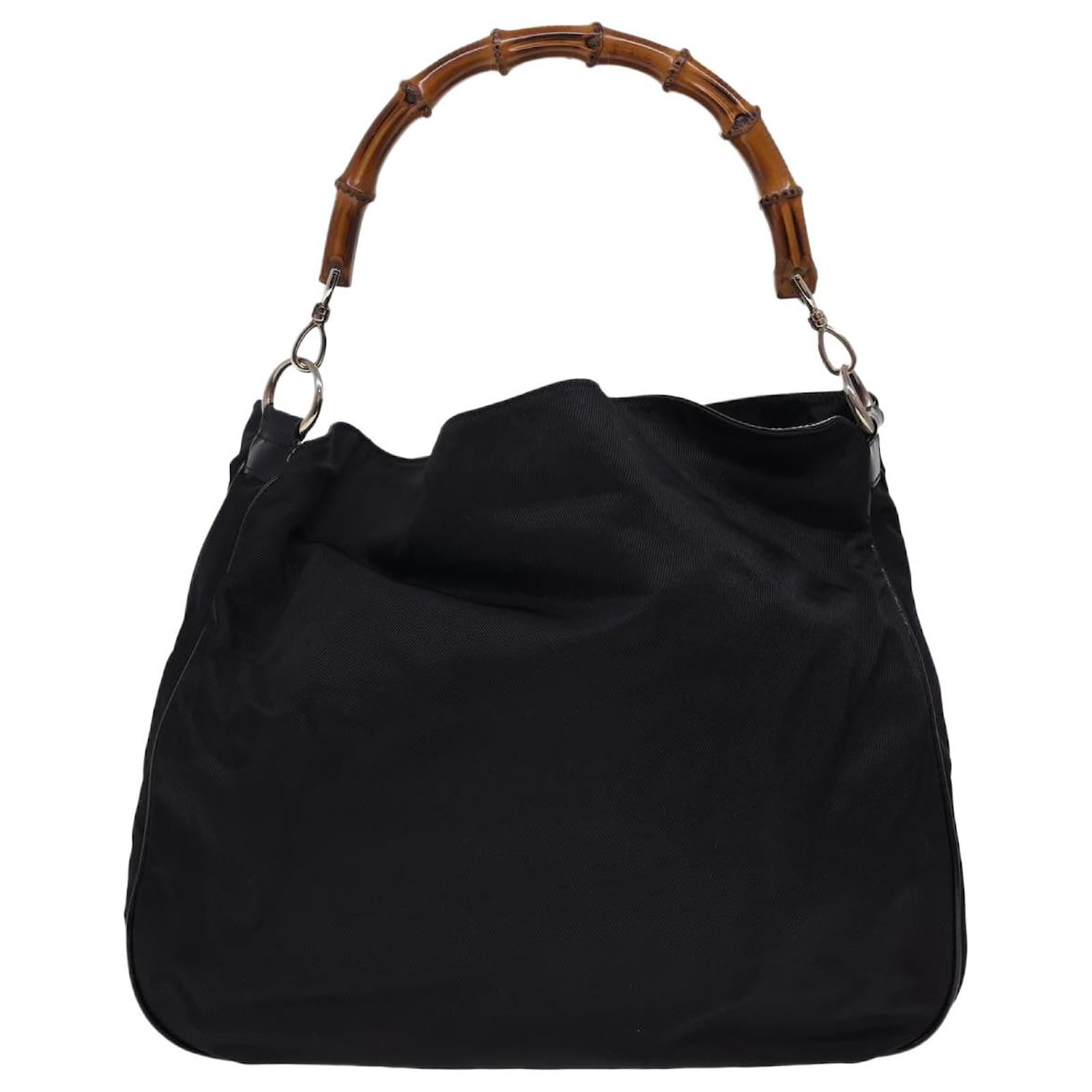 Gucci Bamboo Black Synthetic ref.885778 - Joli Closet