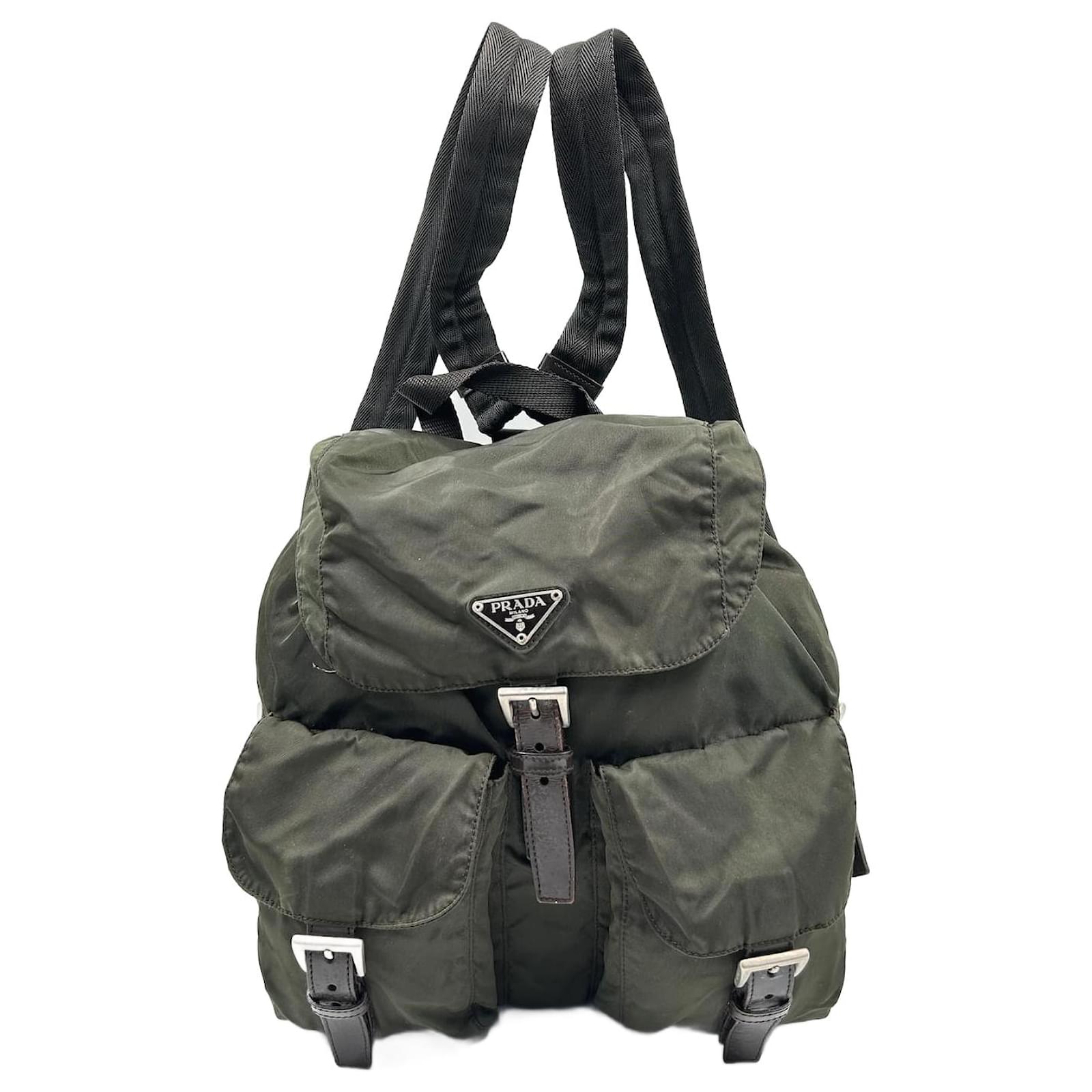 Green Prada Nylon Backpack ref.886480 - Joli Closet