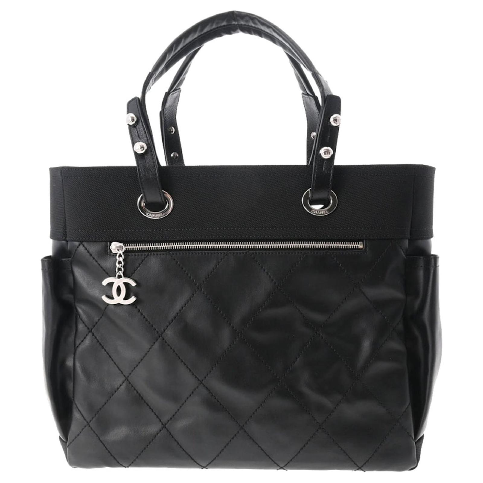Chanel Matrasse Black Leather ref.886797 - Joli Closet