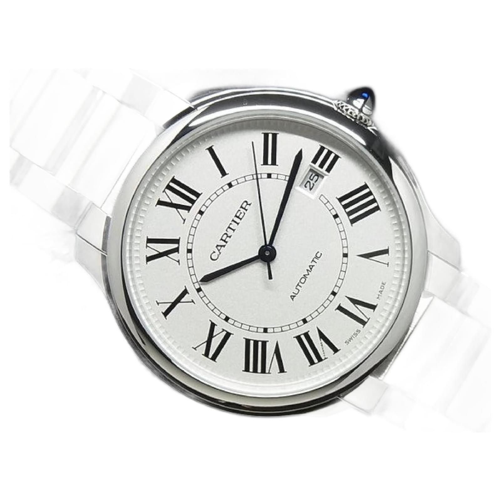 CARTIER Ronde Must de 40 MM WSRN0035 Womens Silvery Steel ref.887791 ...