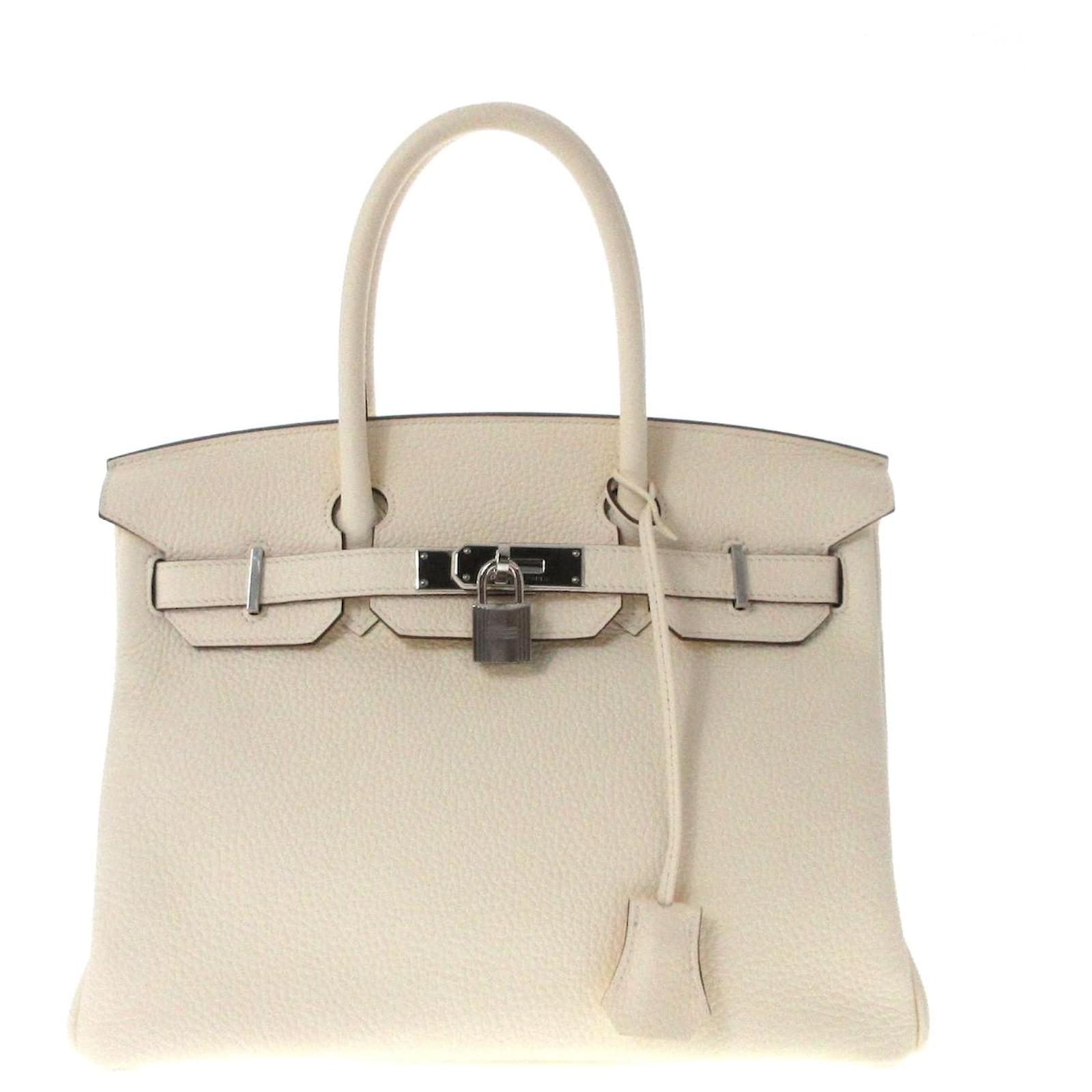 Hermès Birkin 30 White Leather ref.889526 - Joli Closet