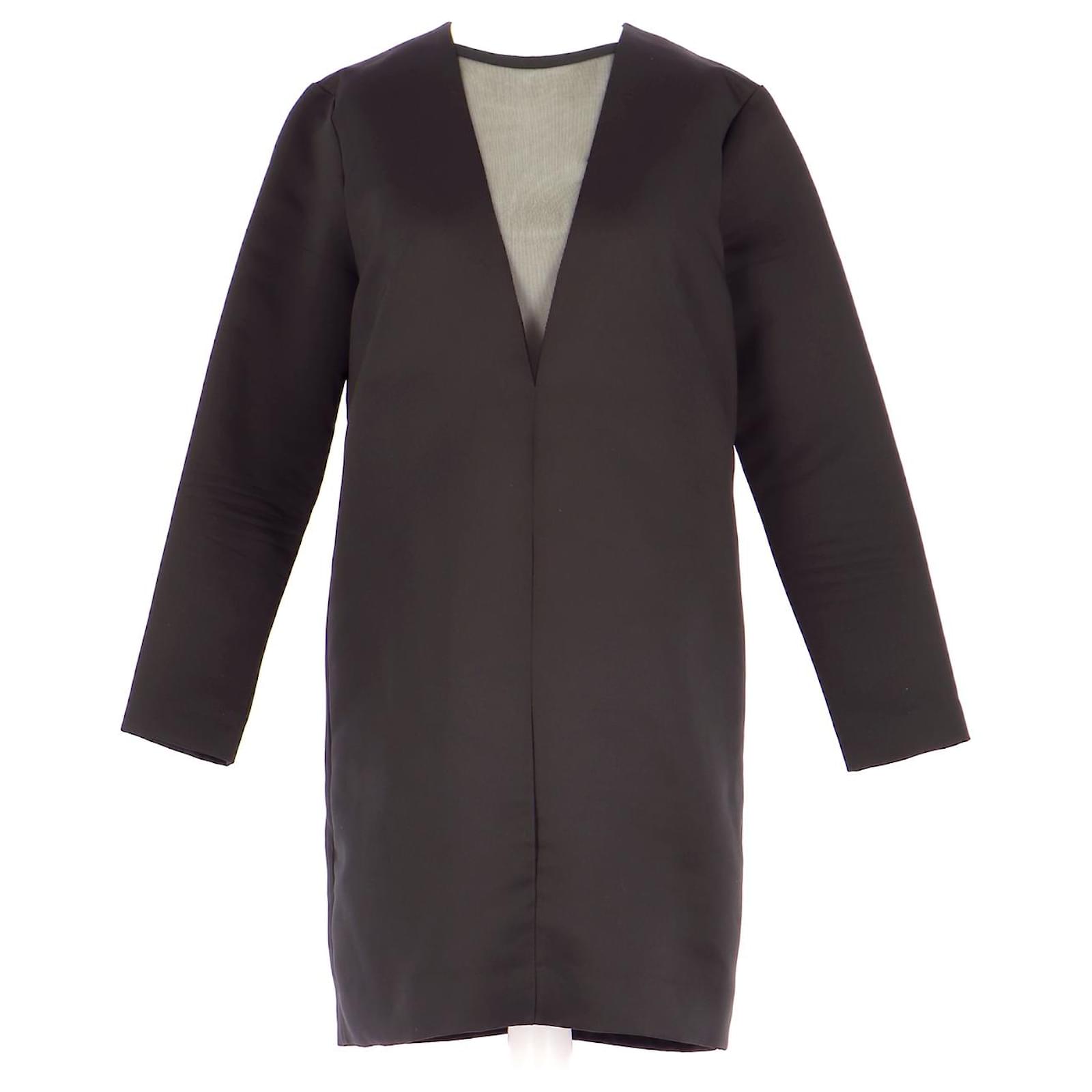 Sandro robe Black Polyester ref.891506 - Joli Closet